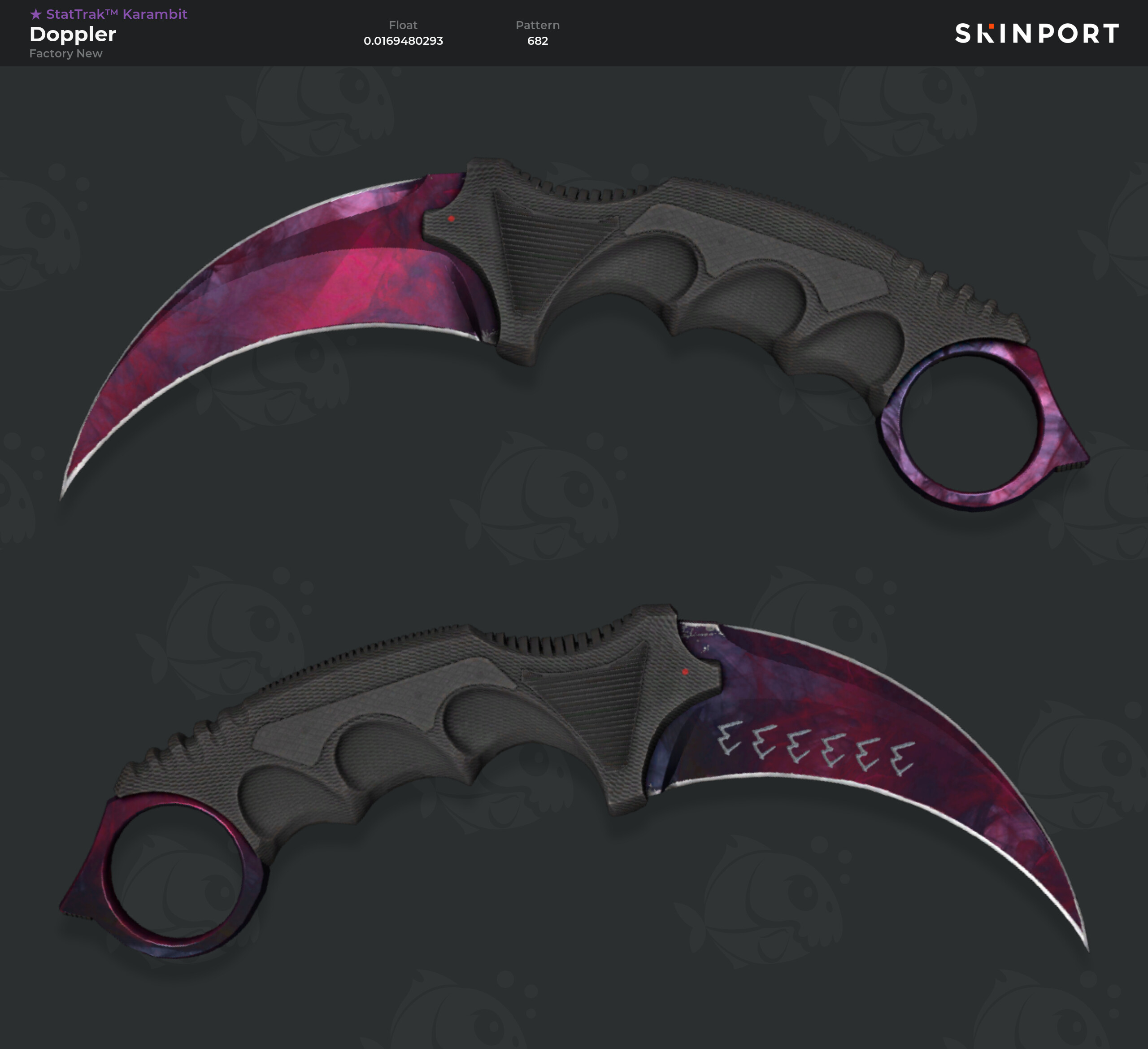 Need PC for Statrack Karambit Doppler Max Pink :: Counter-Strike 2 ...