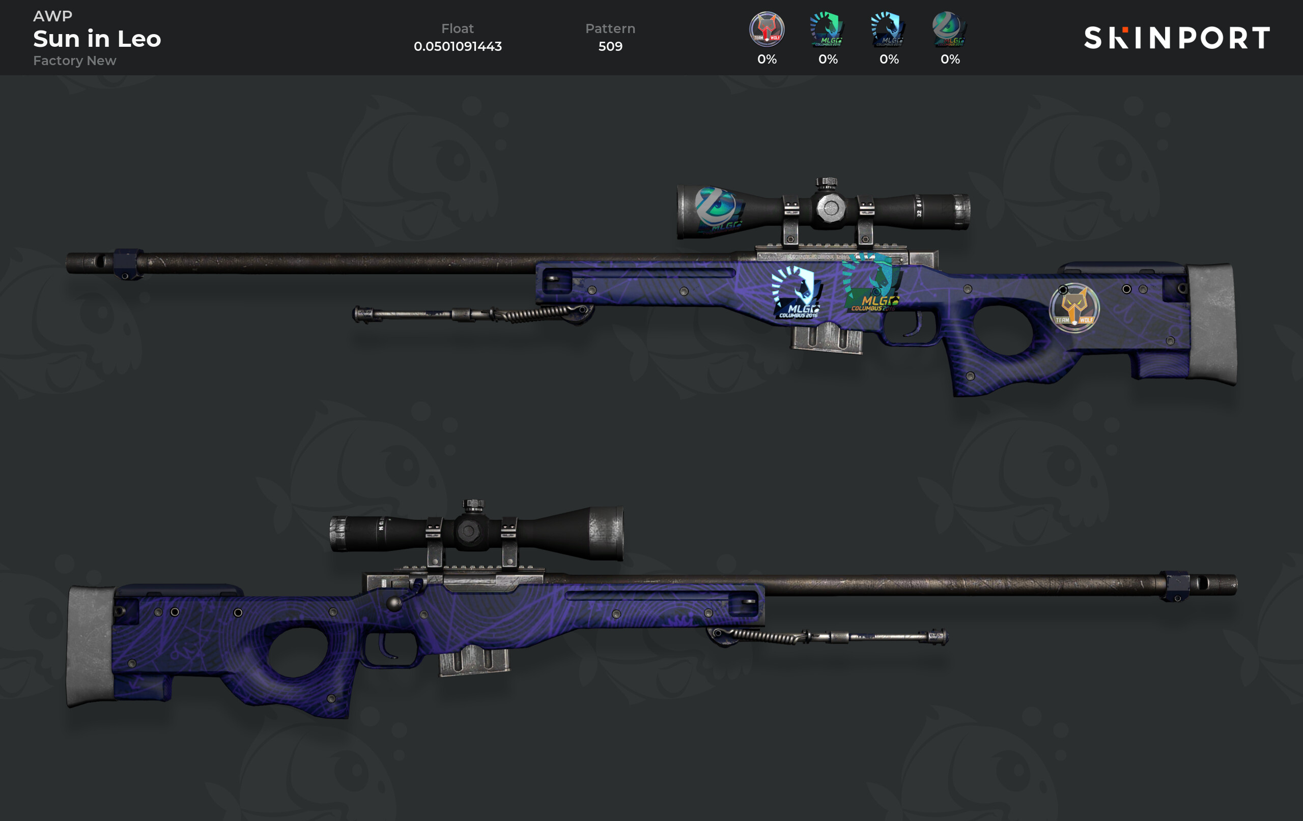 [PC] awp Sun in Leo with 400$ stickers : r/GlobalOffensiveTrade