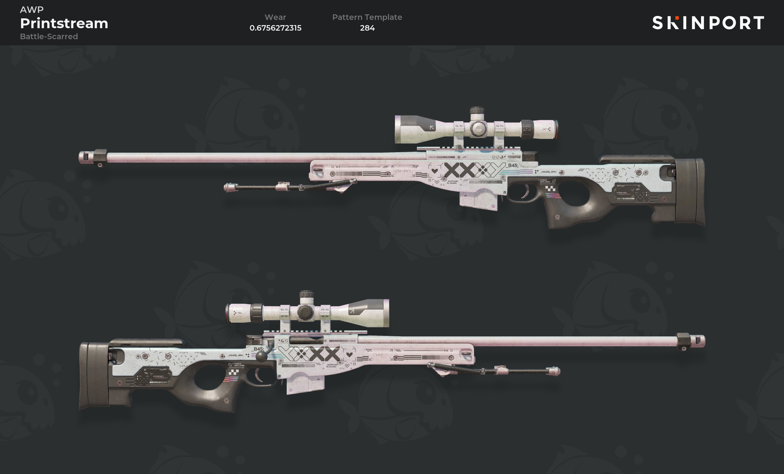 Купить AWP | Printstream (Battle-Scarred) - цена 44.06 $ USD | Купить ...