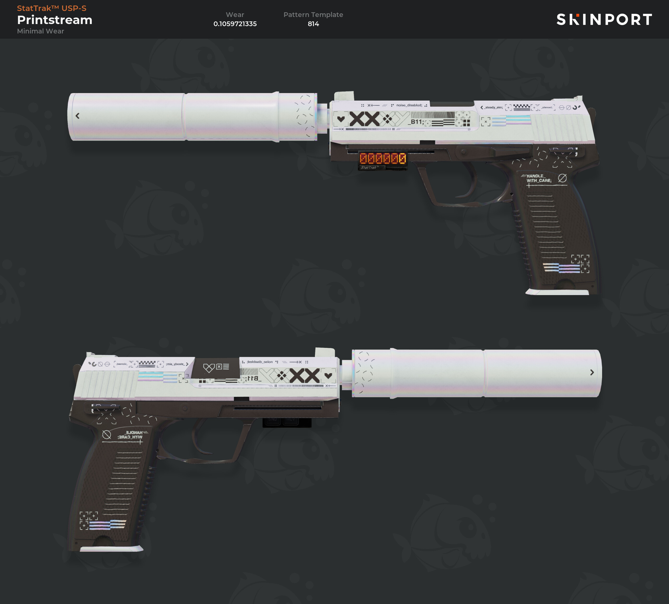 Купить StatTrak™ USP-S | Printstream (Minimal Wear) - цена 142.07 $ USD ...