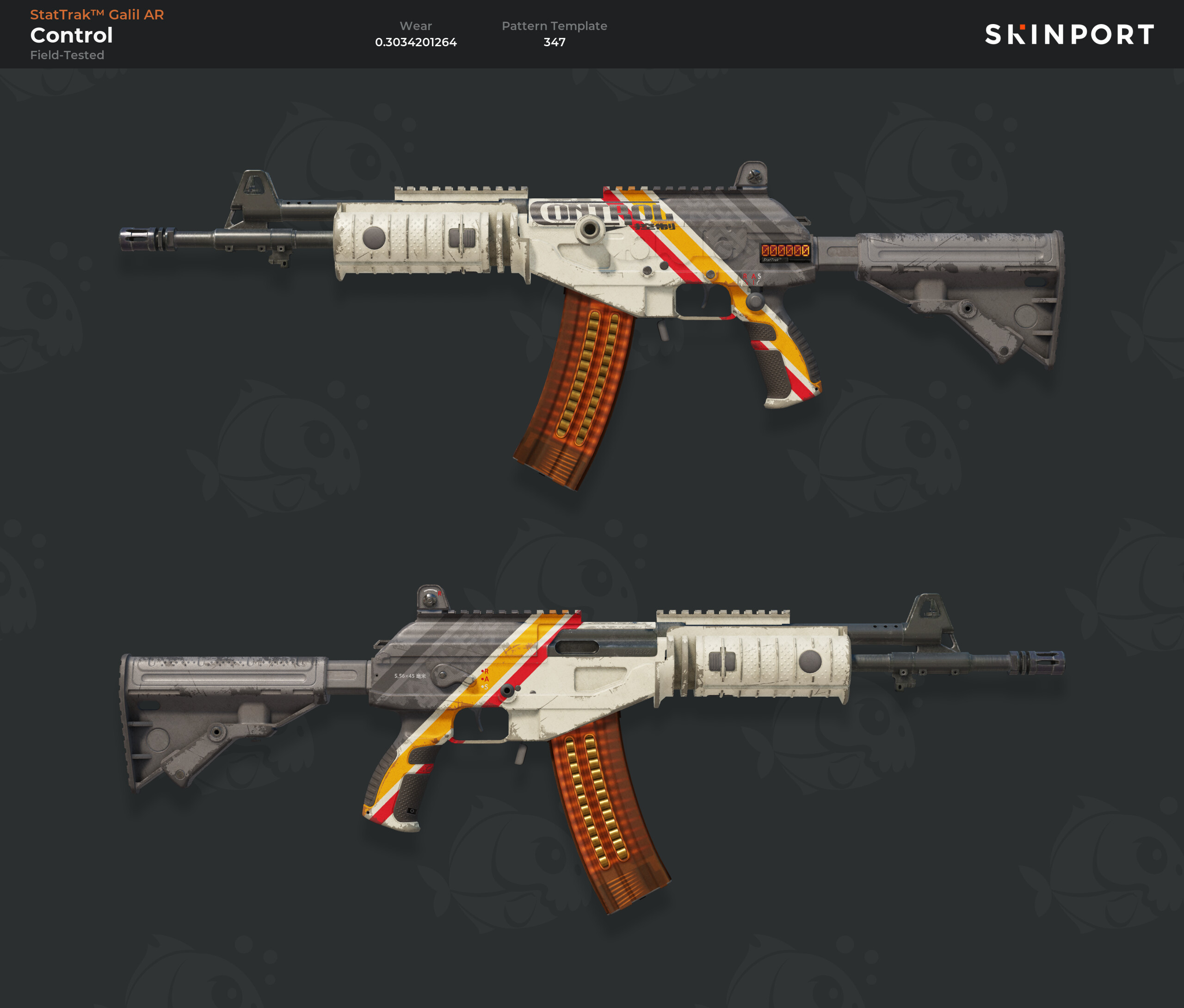 Купить StatTrak™ Galil AR | Control (Field-Tested) - цена 3.98 $ USD ...