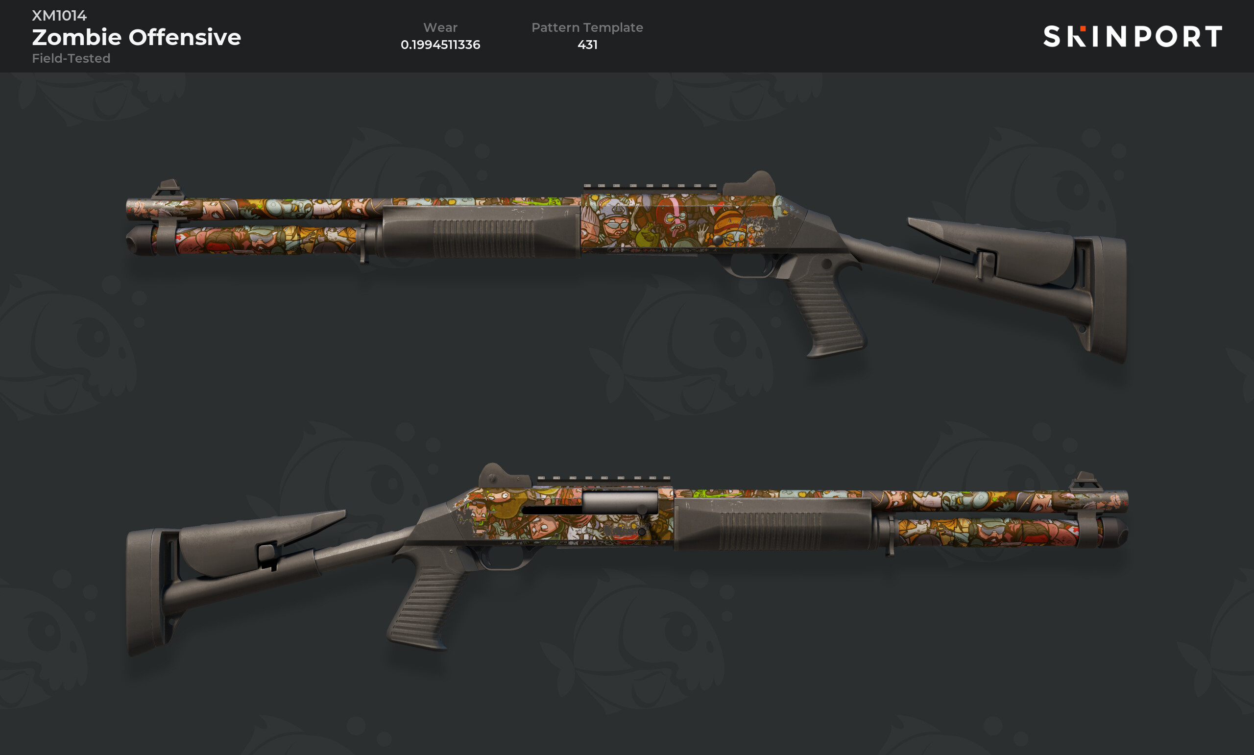 Купить XM1014 | Zombie Offensive (Field-Tested) - цена 22.18 ₽ RUB ...