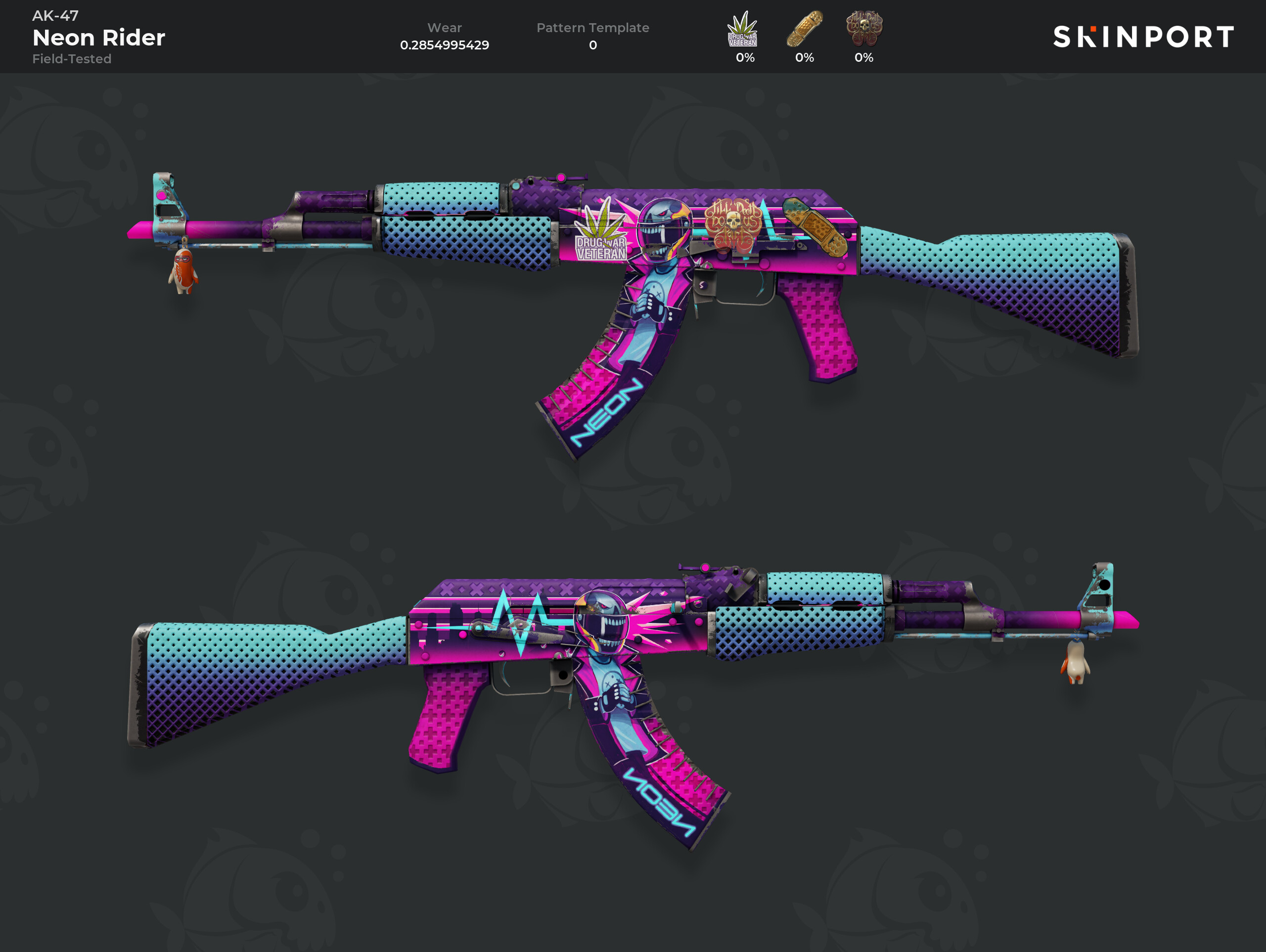 Купить AK-47 | Neon Rider (Field-Tested) - цена 45.72 $ USD | Купить ...