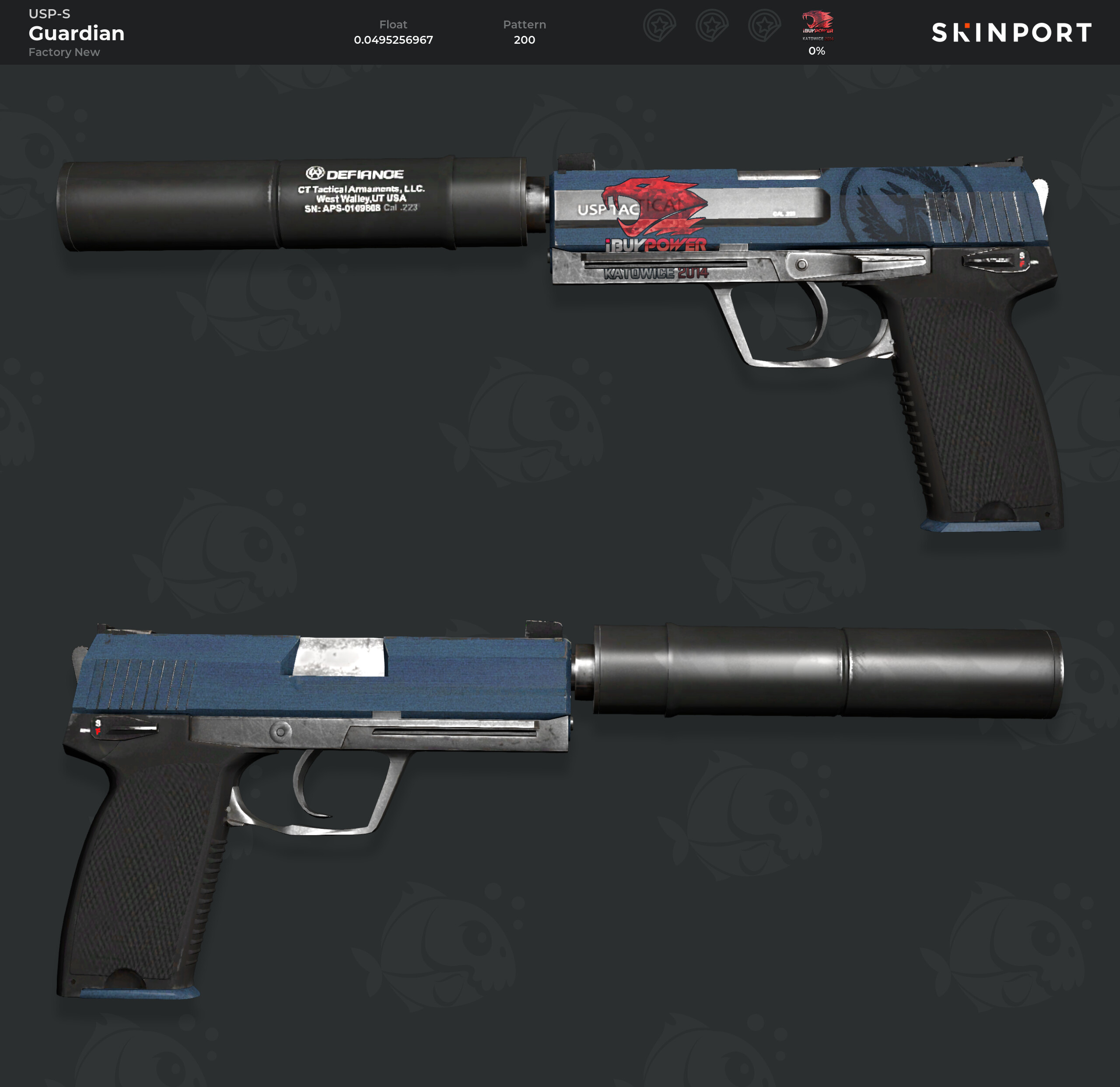 [PC] USP-S Guardian with ibp holo sticker on : r/GlobalOffensiveTrade