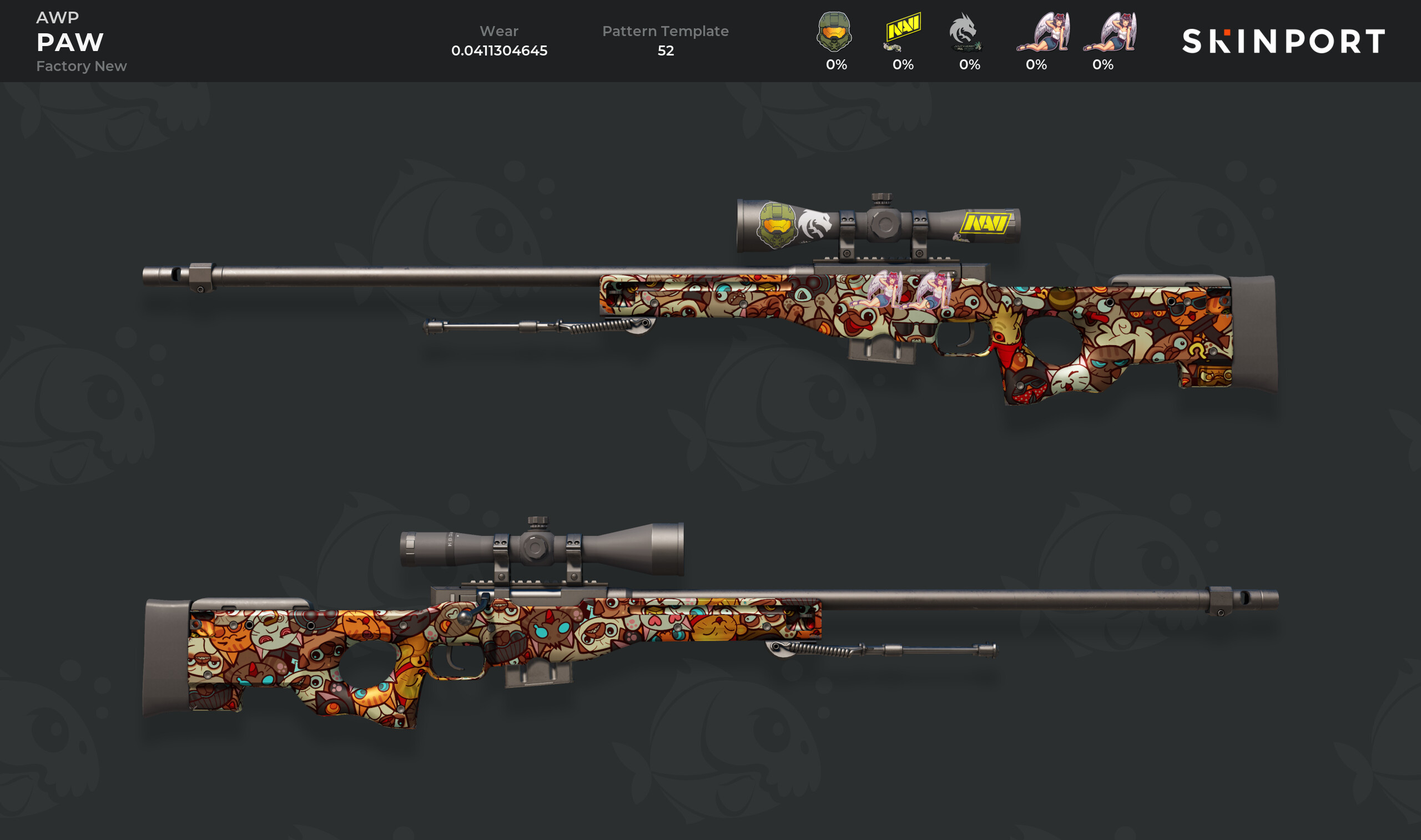 Купить AWP | PAW (Factory New) - цена 4.44 $ USD | Купить скины КС 2 ...