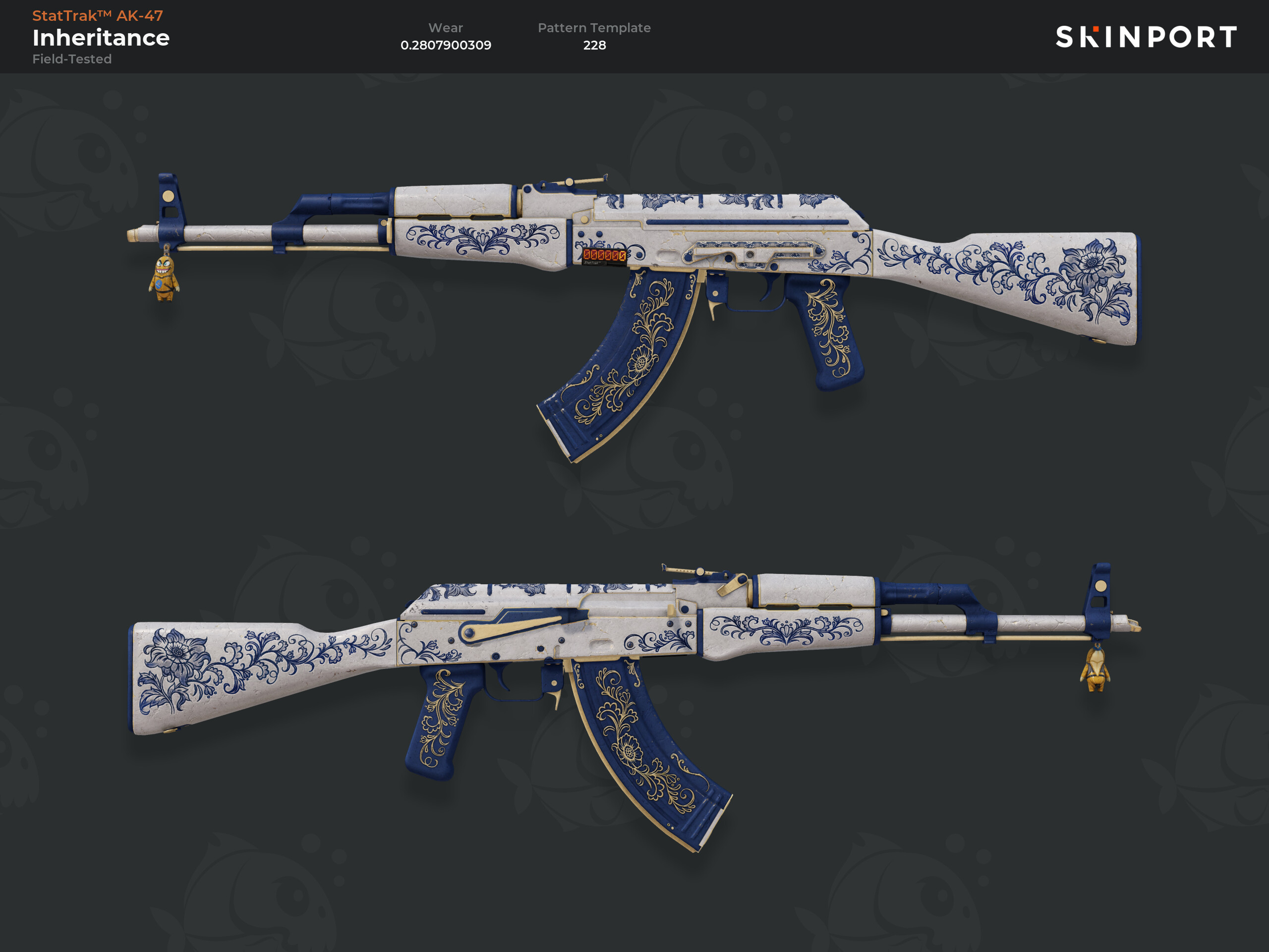 Купить StatTrak™ AK-47 | Inheritance (Field-Tested) - цена 134.71 $ USD ...