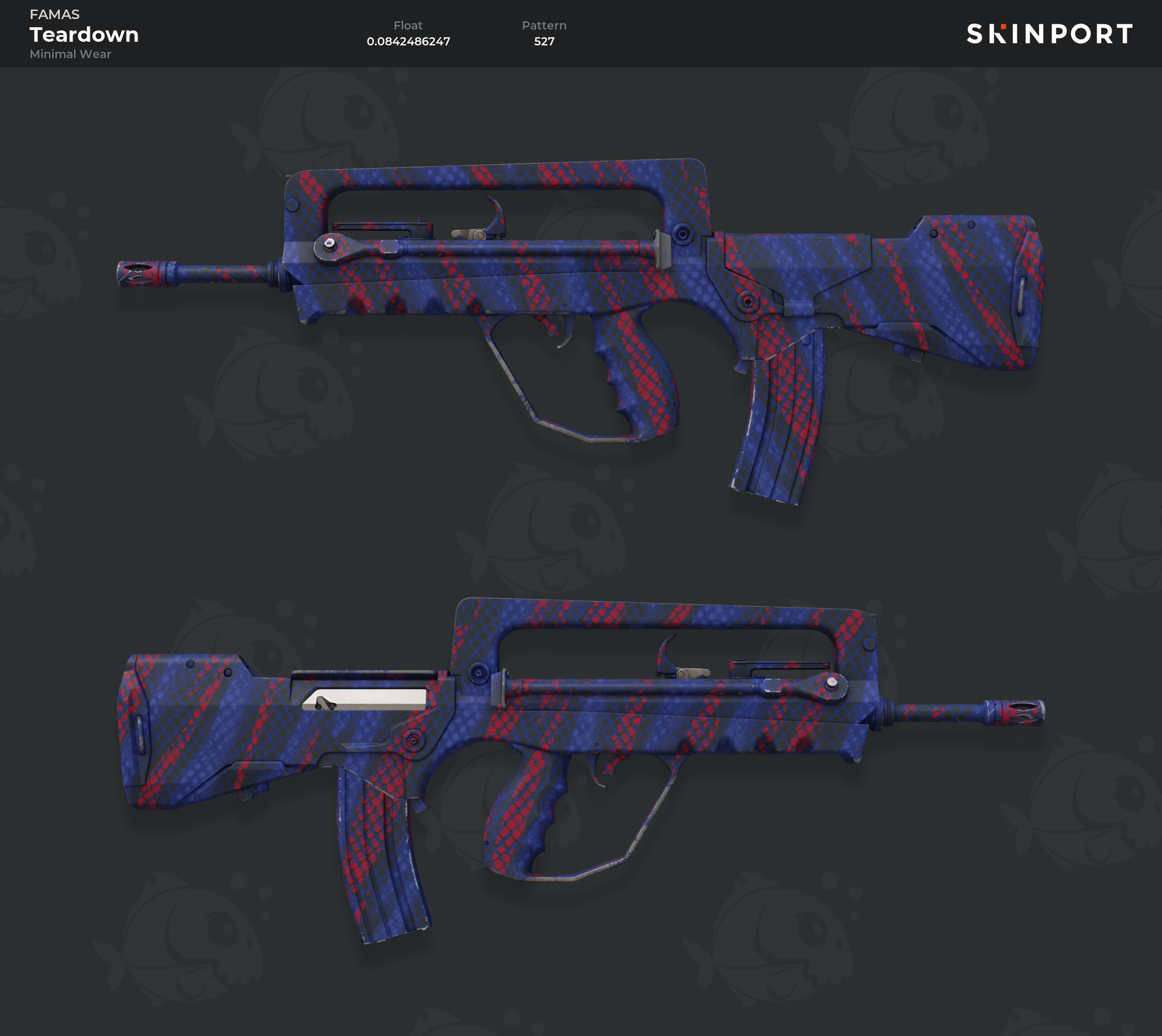 FAMAS | Teardown (Minimal Wear) - Counter-Strike 2 - Skinport