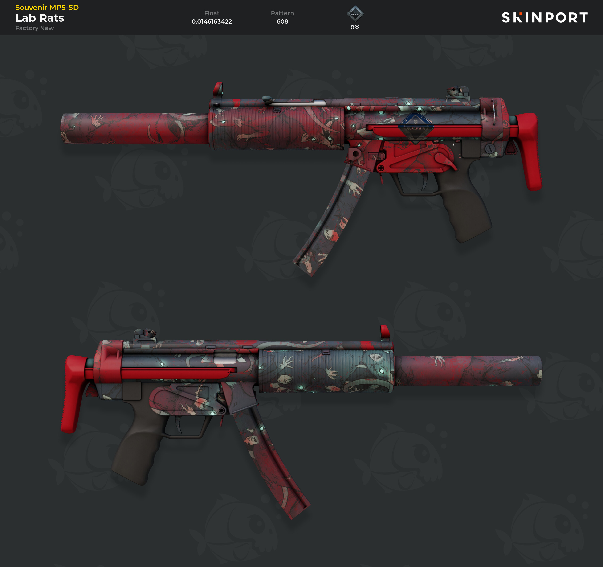 Souvenir MP5-SD | Lab Rats (Factory New) - Counter-Strike 2 - Skinport