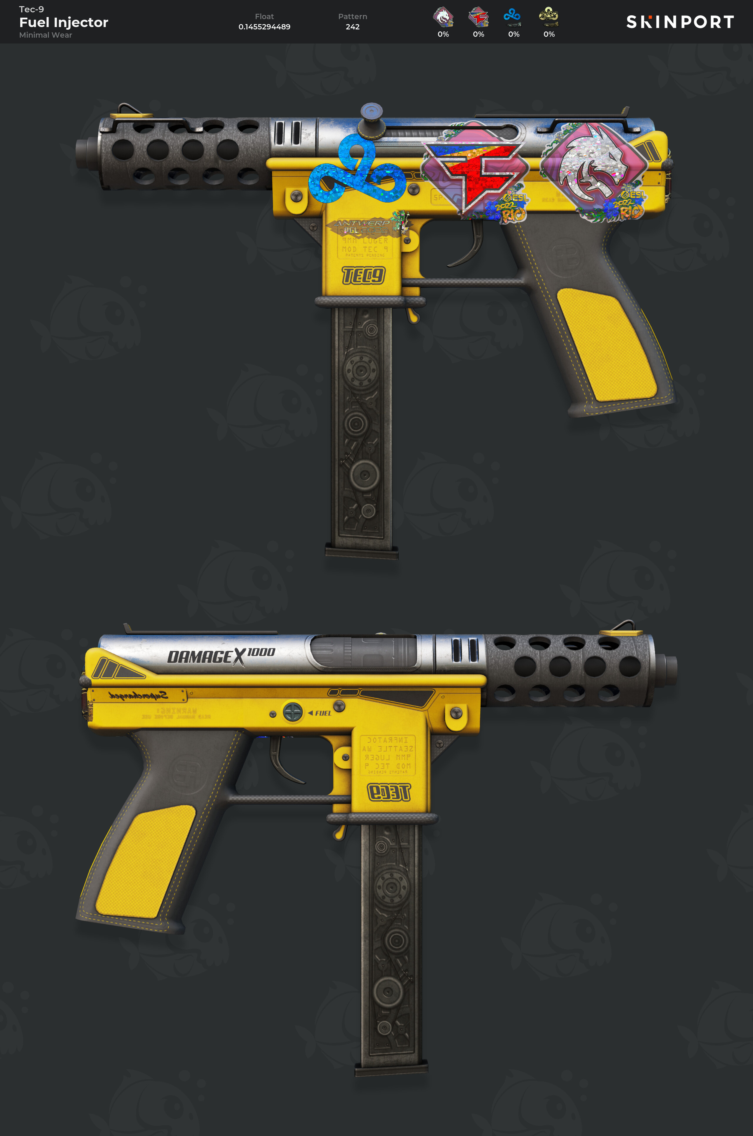 Tec-9 | Fuel Injector (Minimal Wear) - Counter-Strike 2 - Skinport