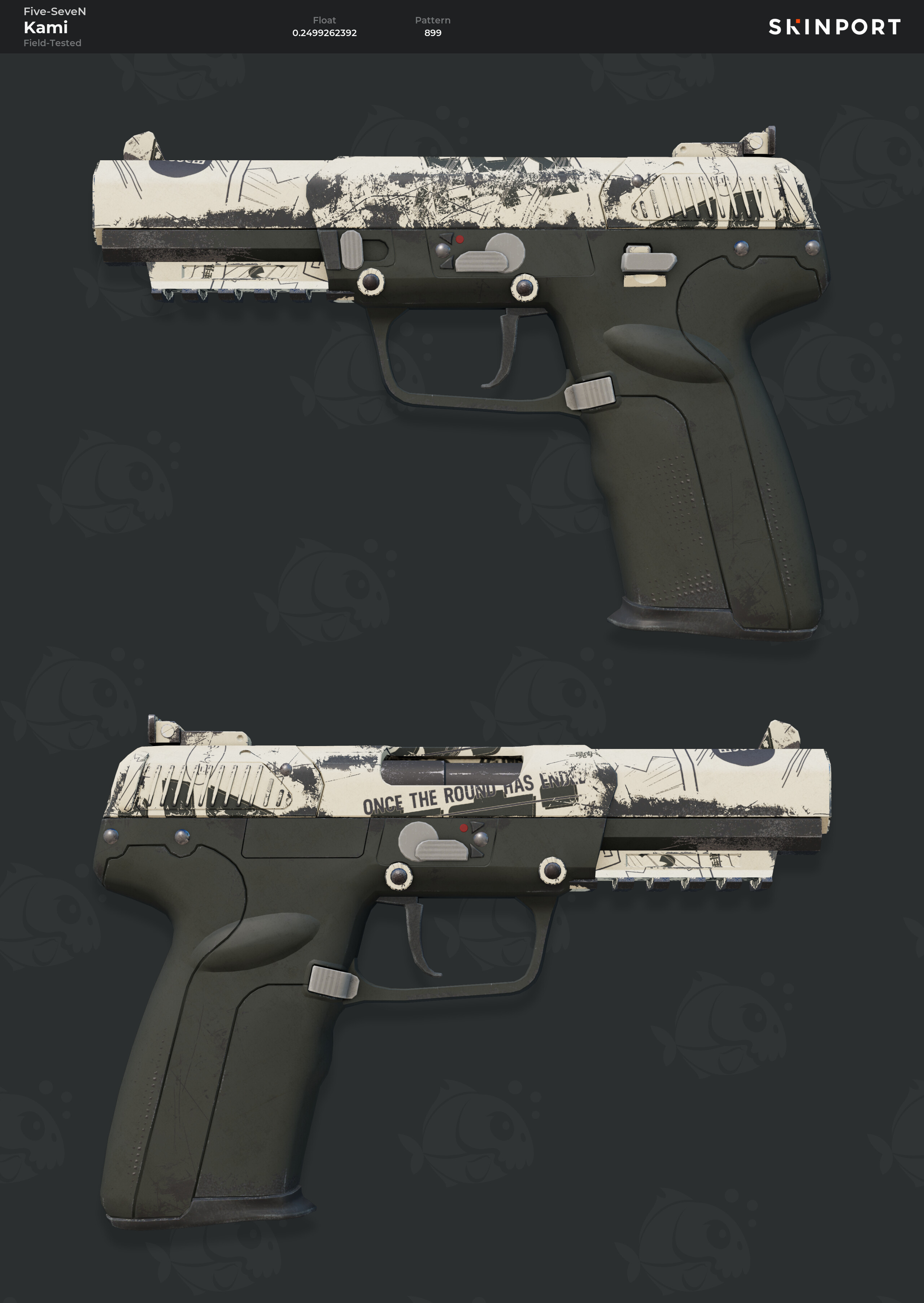 Five-SeveN | Kami (Field-Tested) - Counter-Strike 2 - Skinport