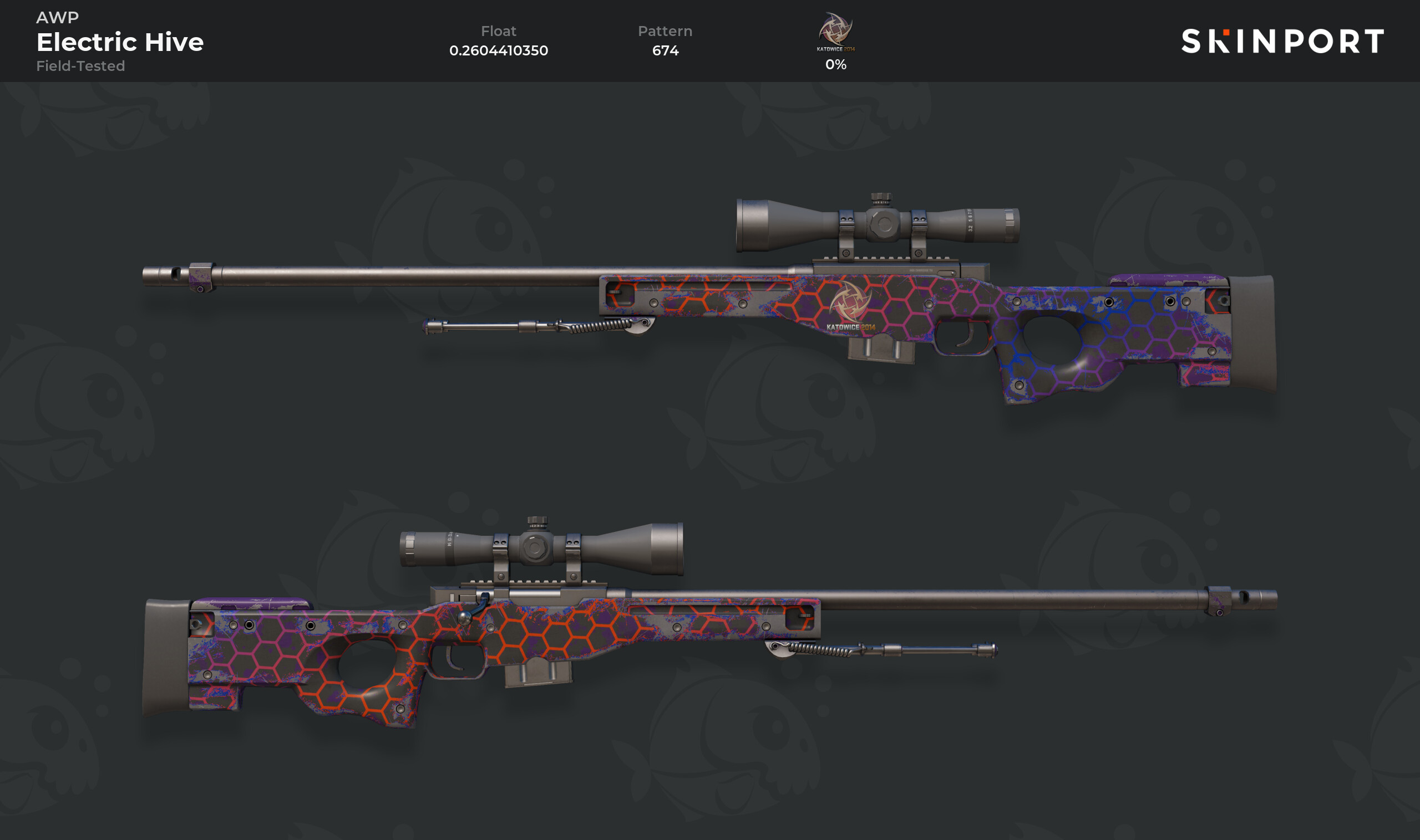 AWP | Electric Hive (Field-Tested) - Counter-Strike 2 - Skinport