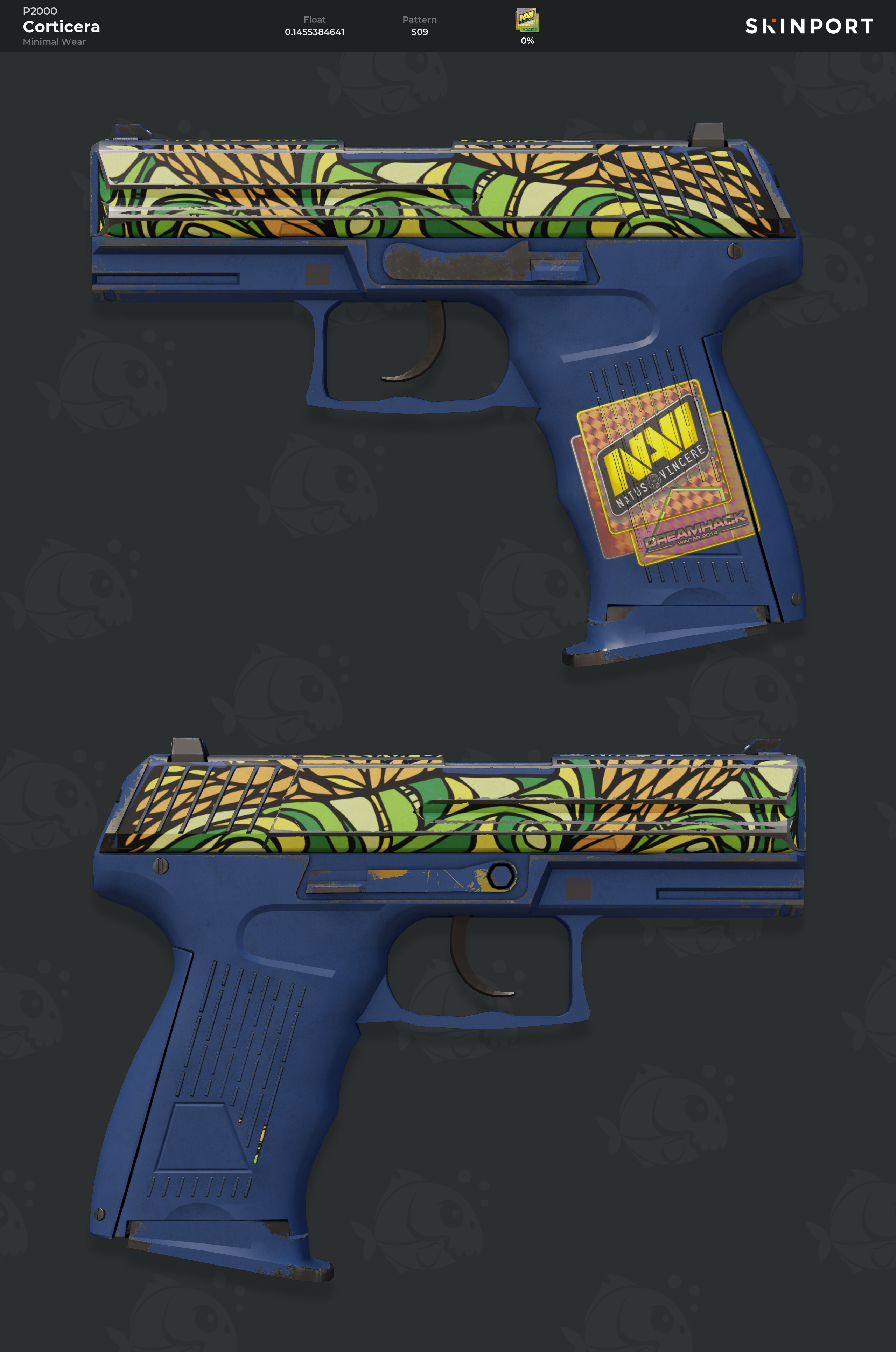 P2000 | Corticera (Minimal Wear) - Counter-Strike 2 - Skinport