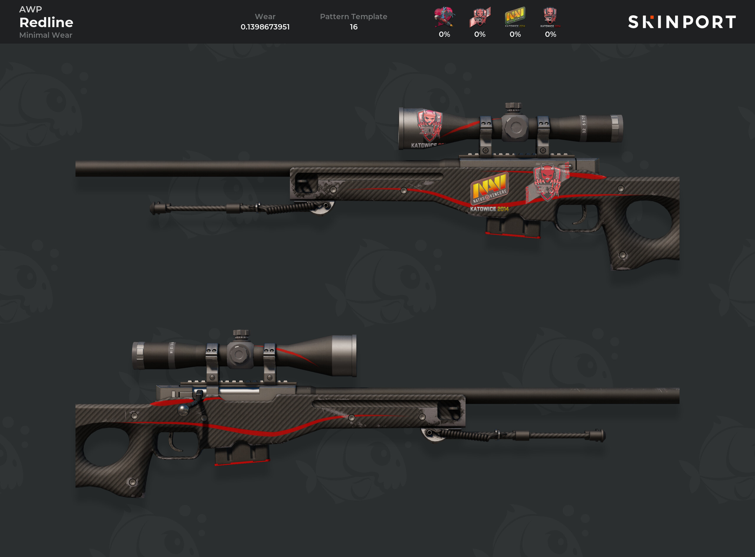 AWP | Redline (Minimal Wear) - Counter-Strike 2 - Skinport