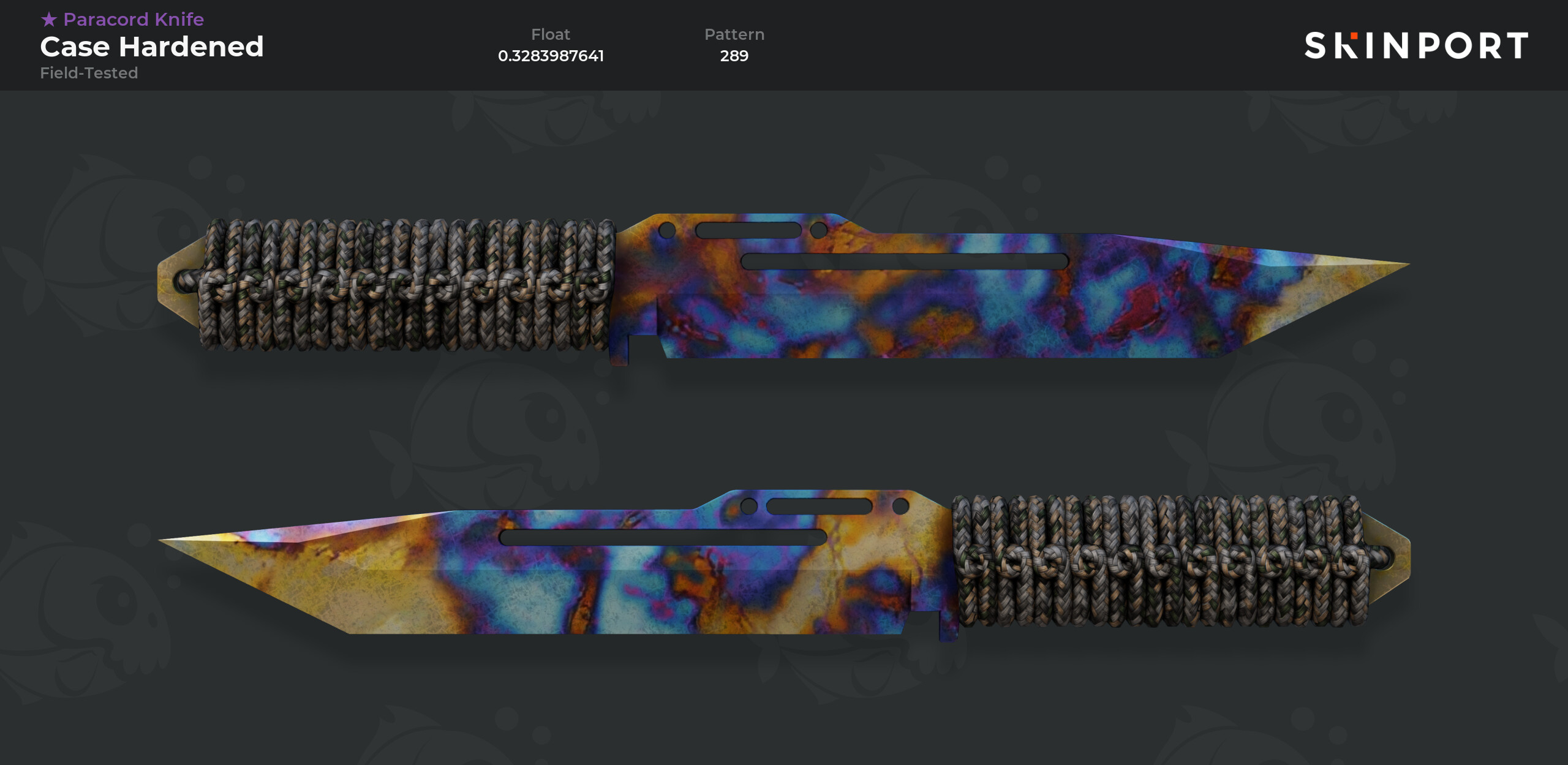 Paracord Knife | Case Hardened (Field-Tested) - Counter-Strike 2 - Skinport