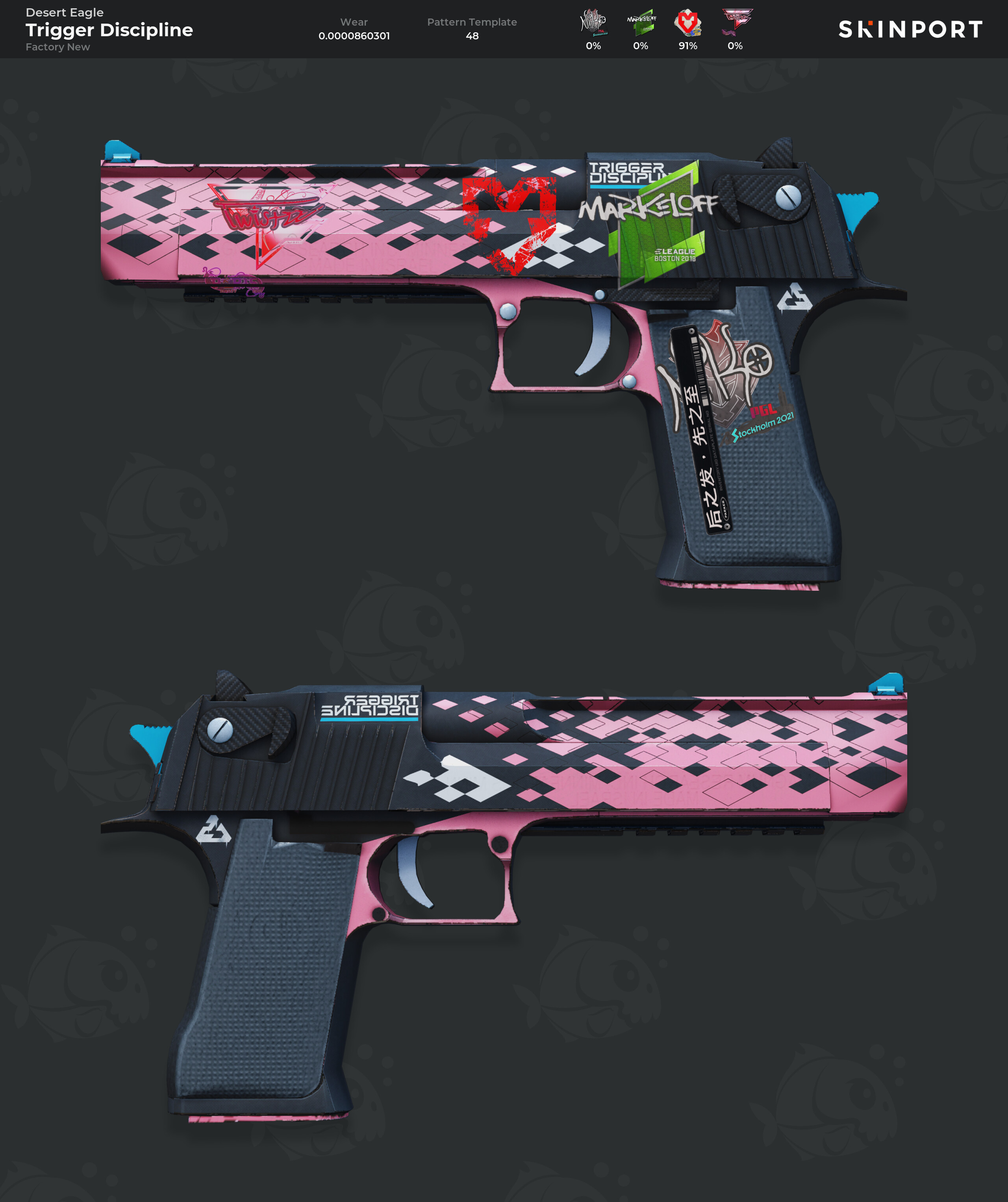 Desert Eagle | Trigger Discipline (Factory New) - Counter-Strike 2 ...