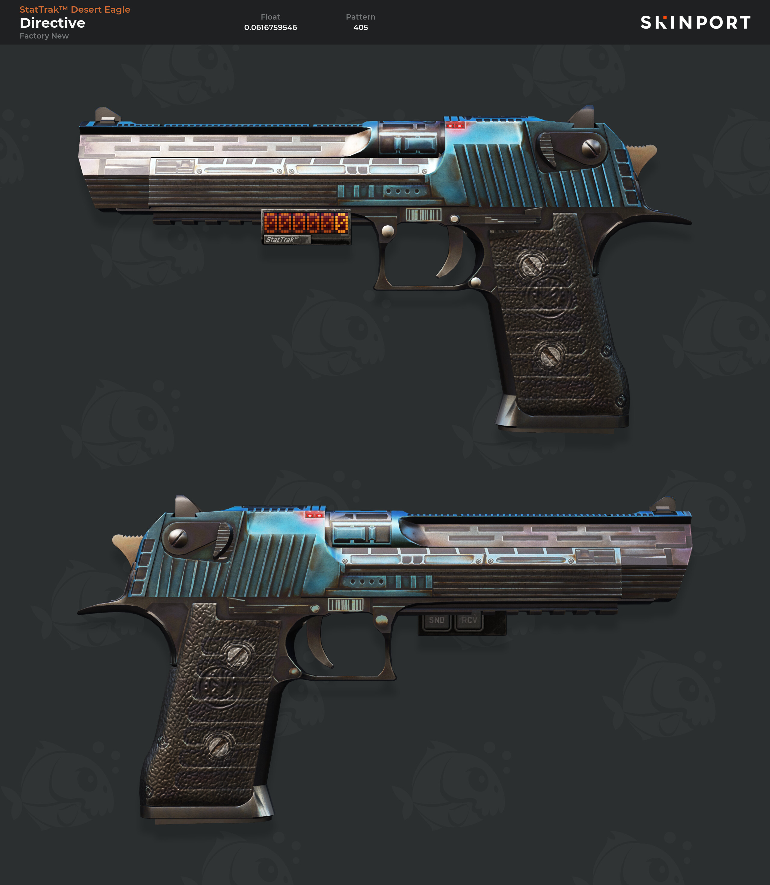 StatTrak™ Desert Eagle | Directive (Factory New) - Counter-Strike 2 ...