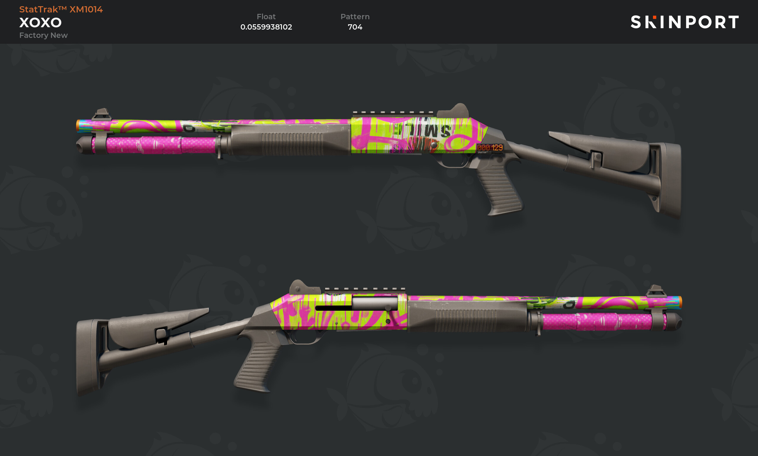 StatTrak™ XM1014 | XOXO (Factory New) - Counter-Strike 2 - Skinport