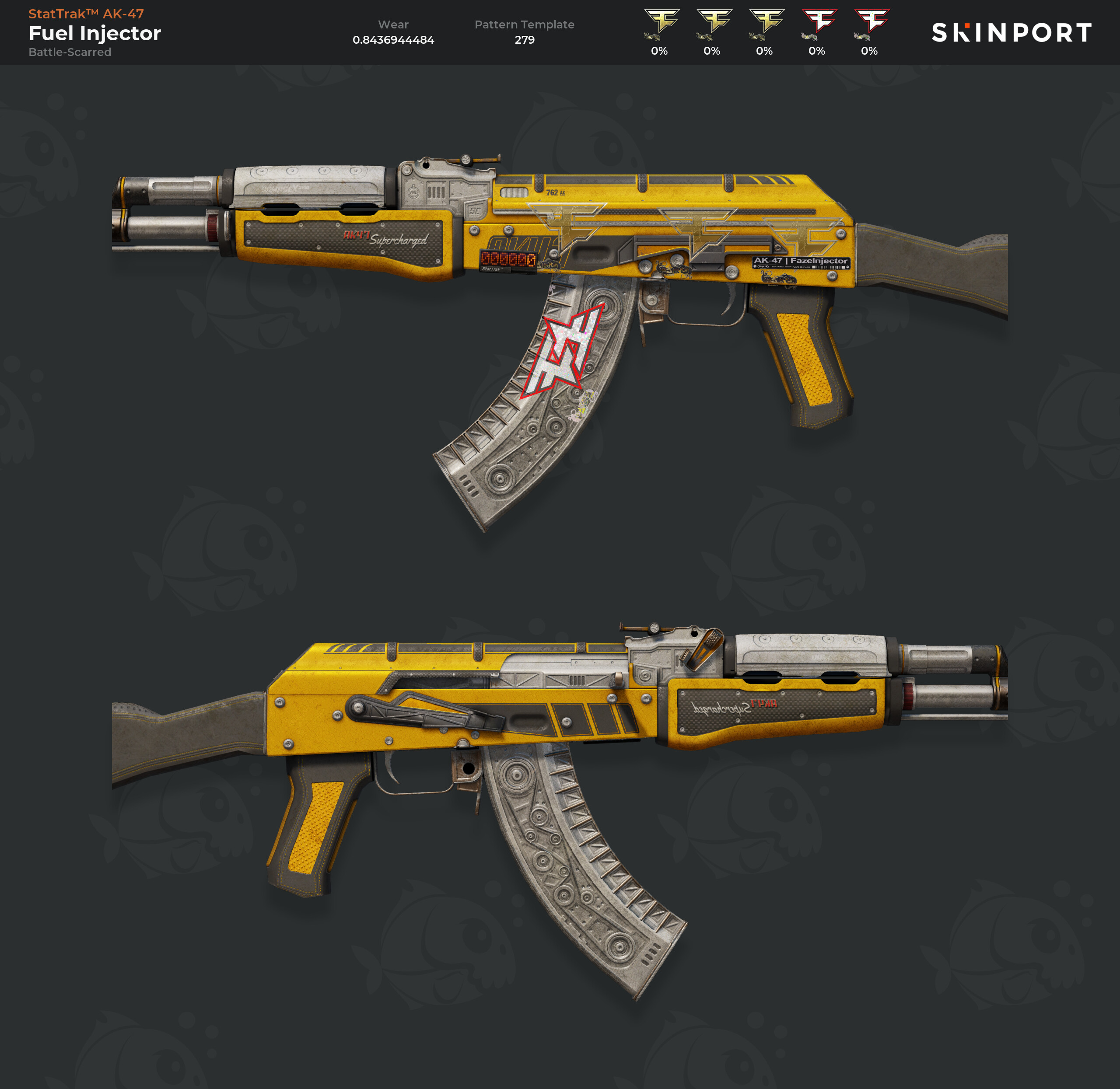 StatTrak™ AK-47 | Fuel Injector (Battle-Scarred) - Counter-Strike 2 ...