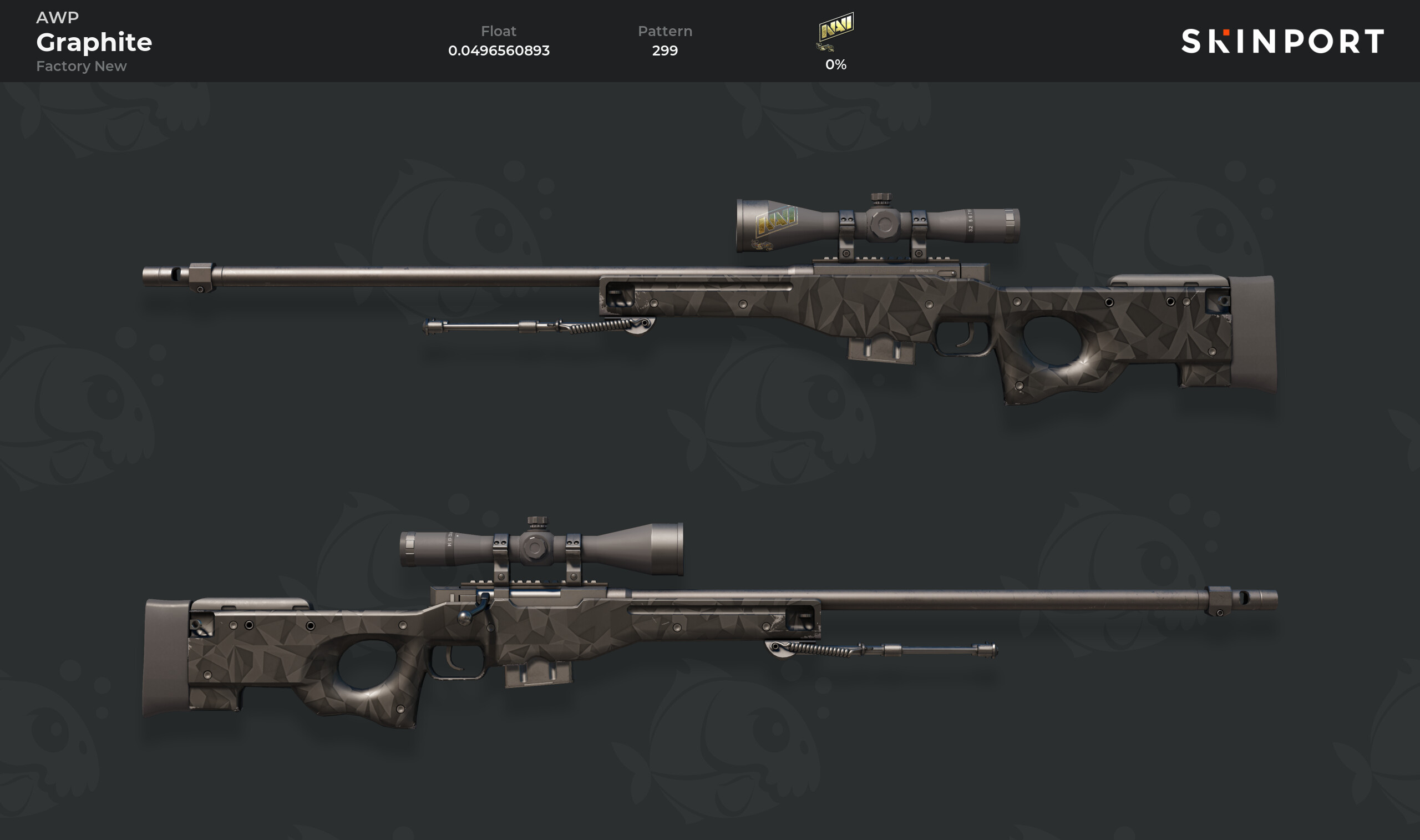 AWP | Graphite (Factory New) - Counter-Strike 2 - Skinport