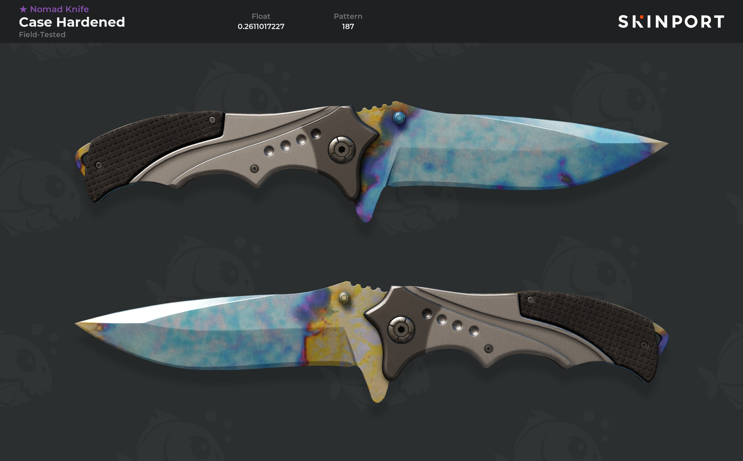 Nomad Knife | Case Hardened (Field-Tested) - Counter-Strike 2 - Skinport