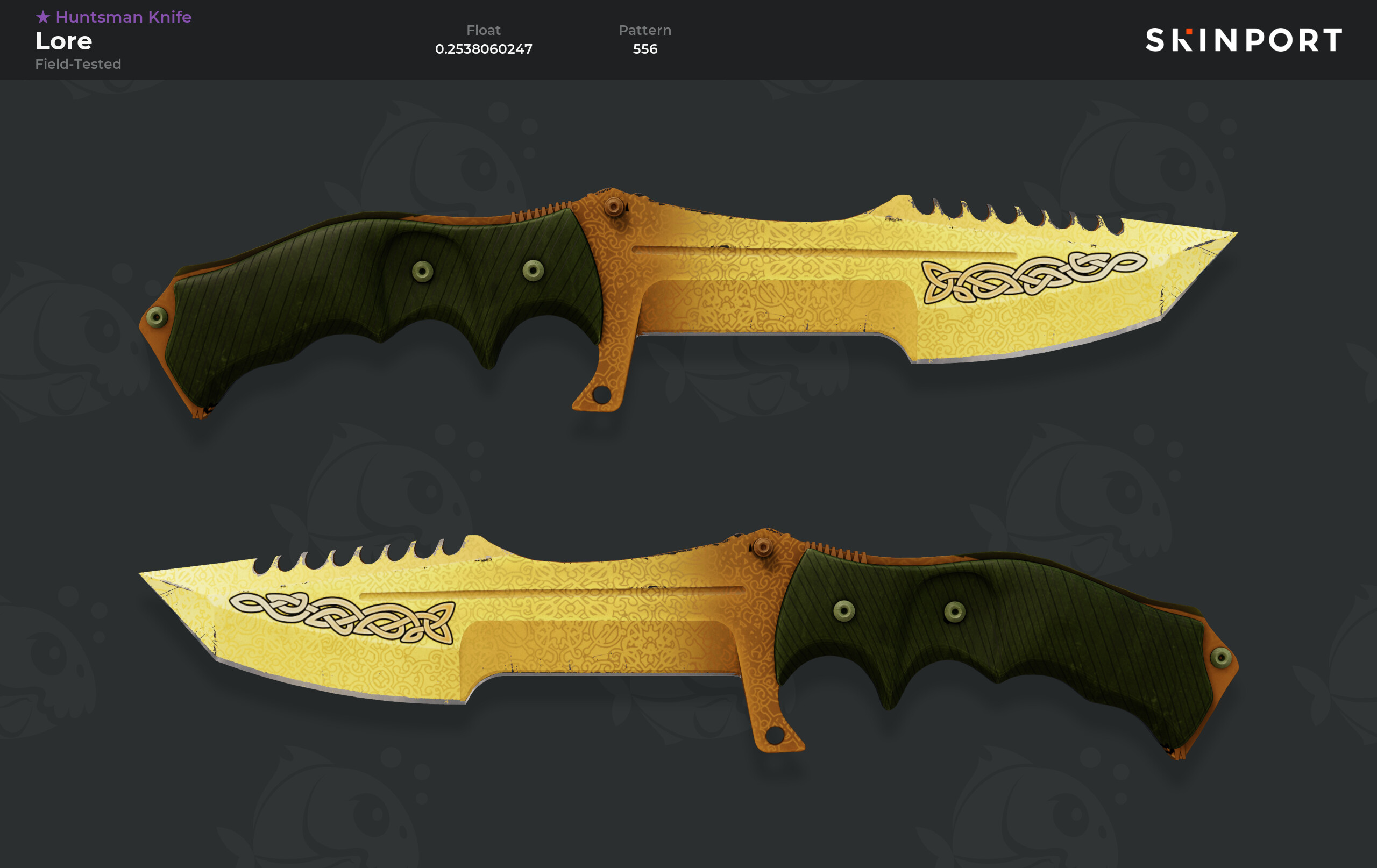 Huntsman Knife | Lore (Field-Tested) - Counter-Strike 2 - Skinport