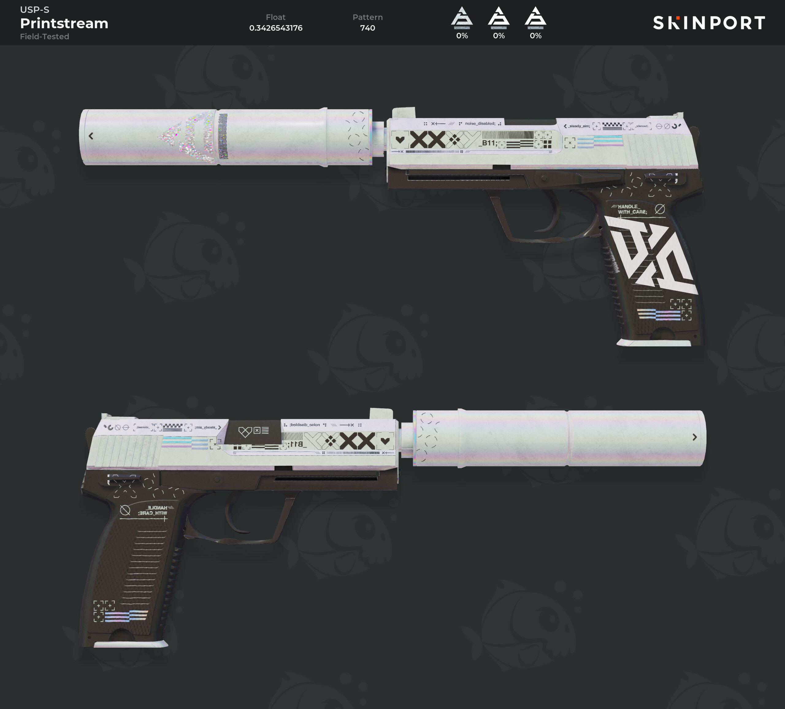 USP-S | Printstream (Field-Tested) - Counter-Strike 2 - Skinport