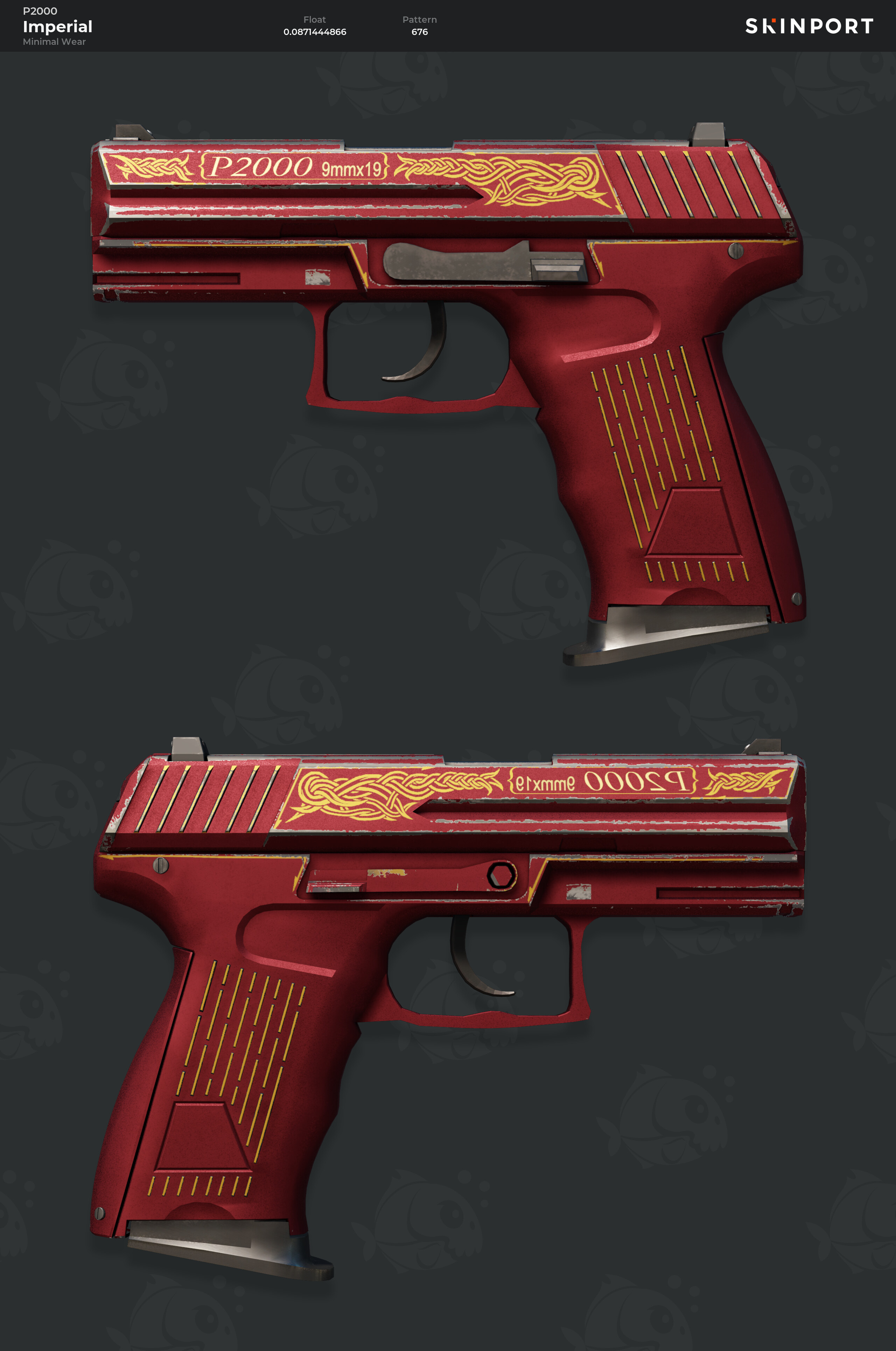 P2000 | Imperial (Minimal Wear) - Counter-Strike 2 - Skinport