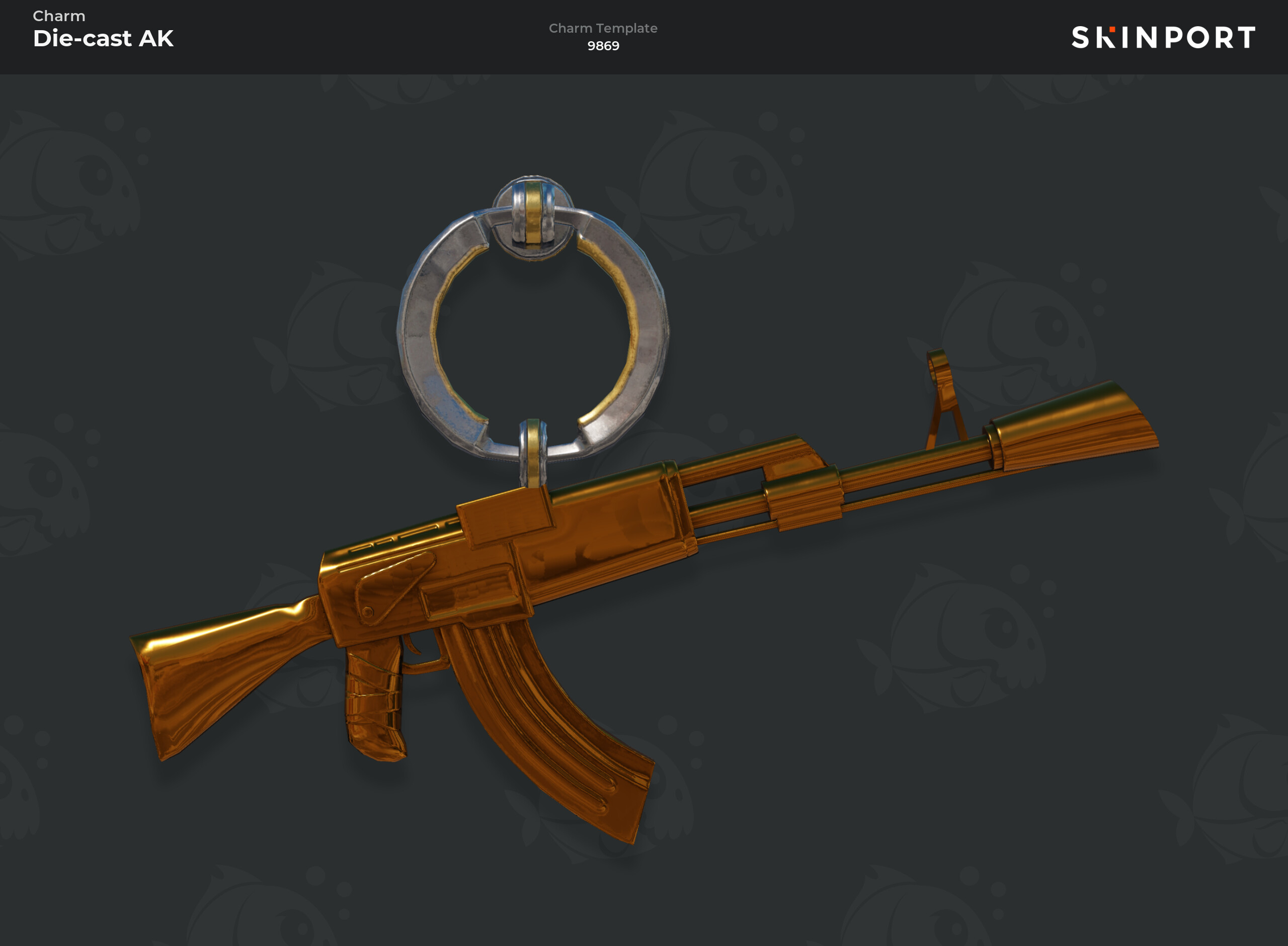Charm | Die-cast AK - Counter-Strike 2 - Skinport