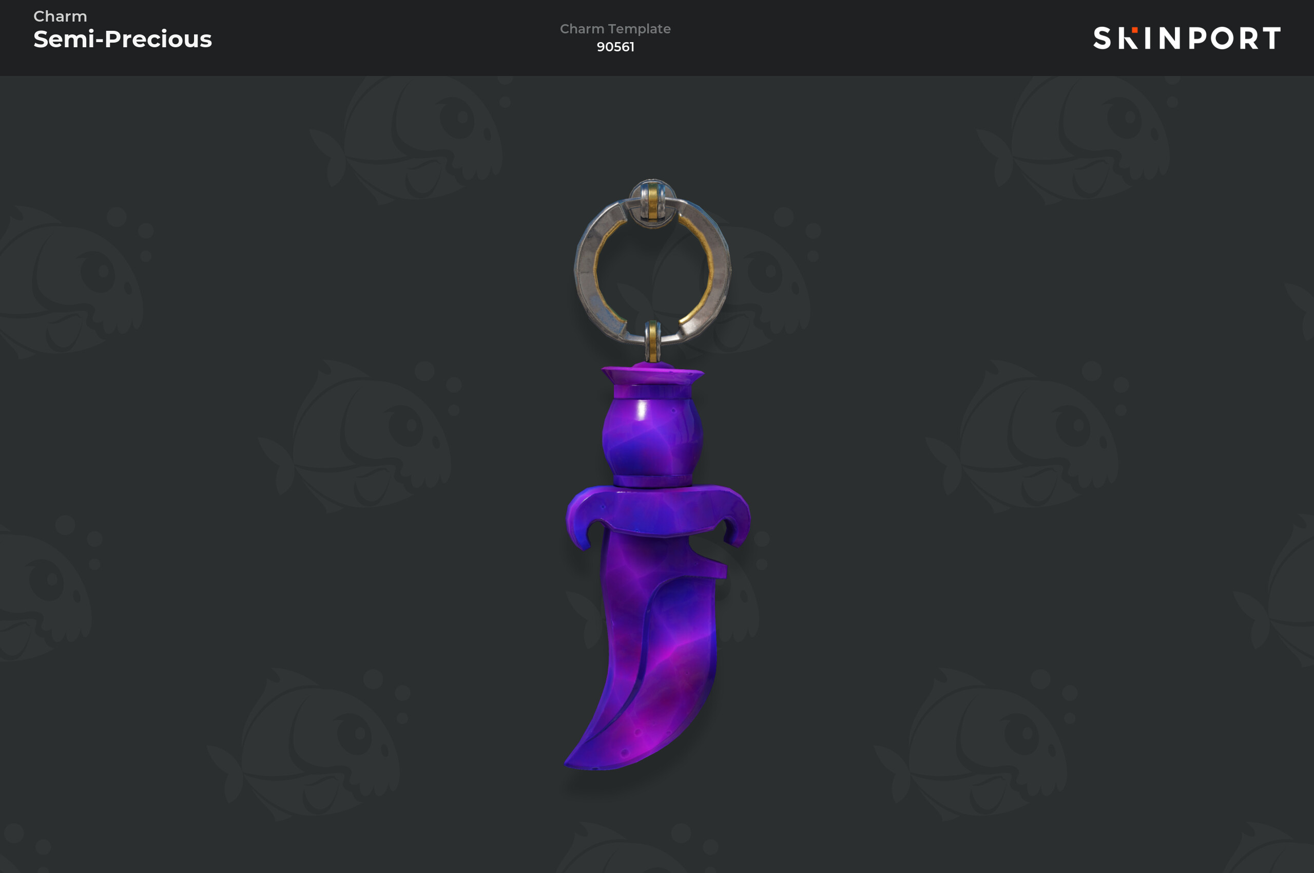 Charm | Semi-Precious - Counter-Strike 2 - Skinport