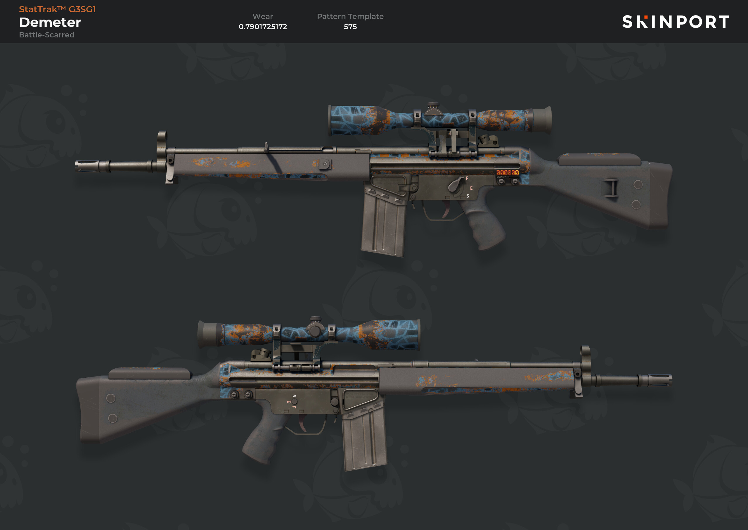 G3SG1 (StatTrak™) | Demeter (Kampvansiret) - Counter-Strike 2 - Skinport