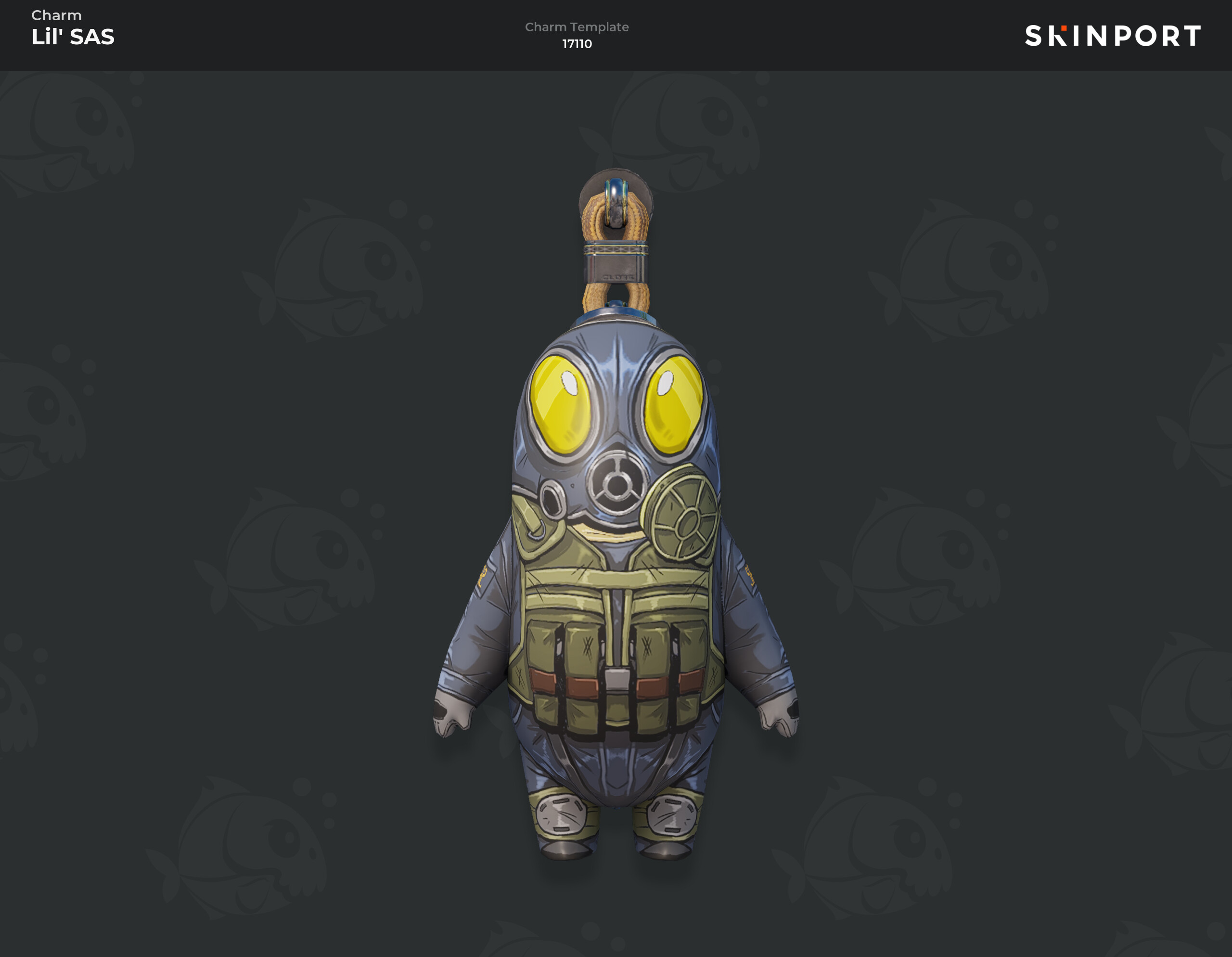 Charm | Lil' SAS - Counter-Strike 2 - Skinport