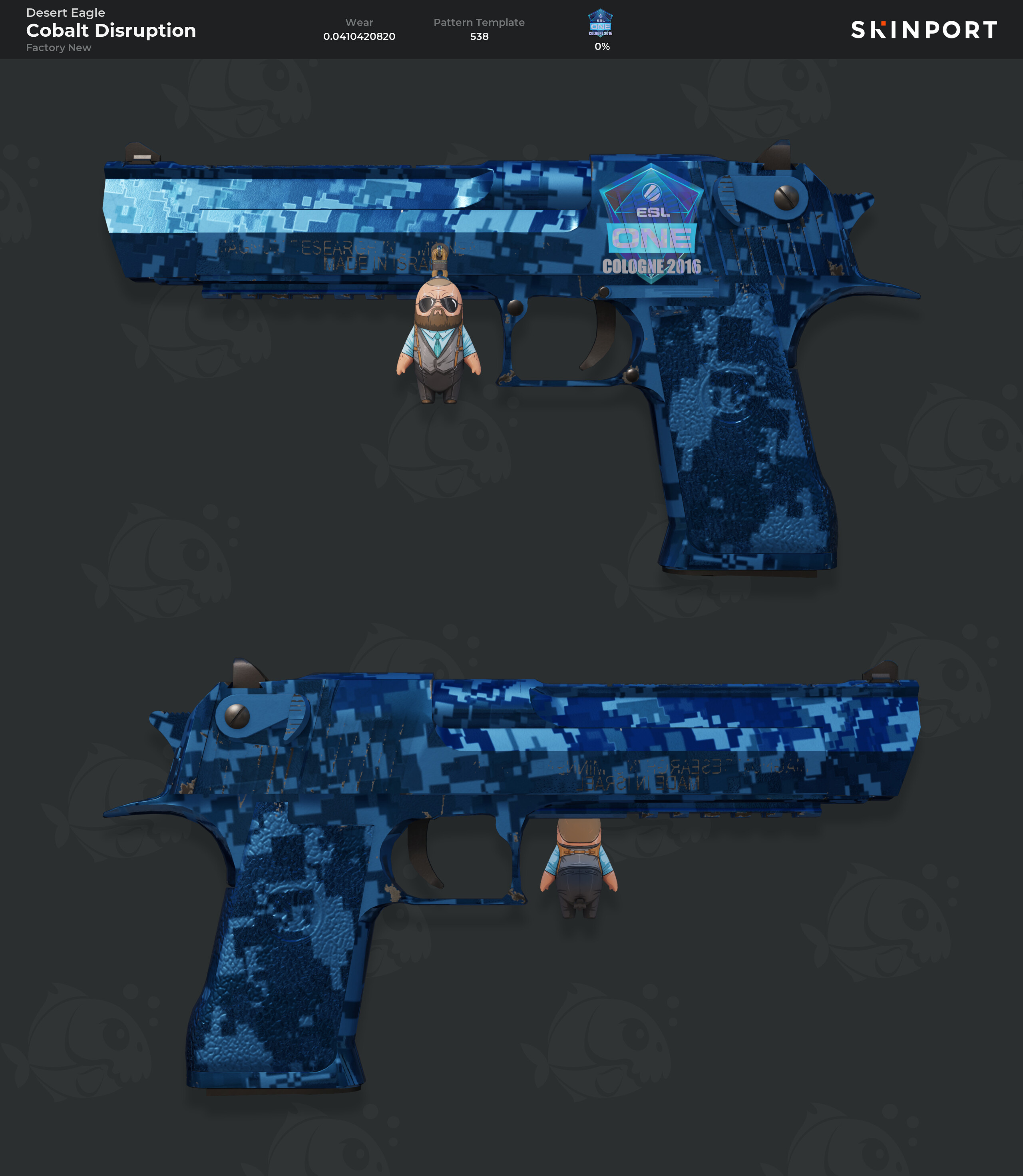 Desert Eagle | Cobalt Disruption (Factory New) - Counter-Strike 2 ...