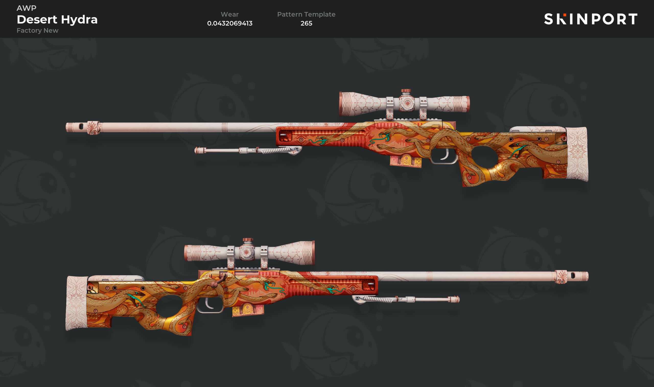 AWP | Desert Hydra (Factory New) - Counter-Strike 2 - Skinport