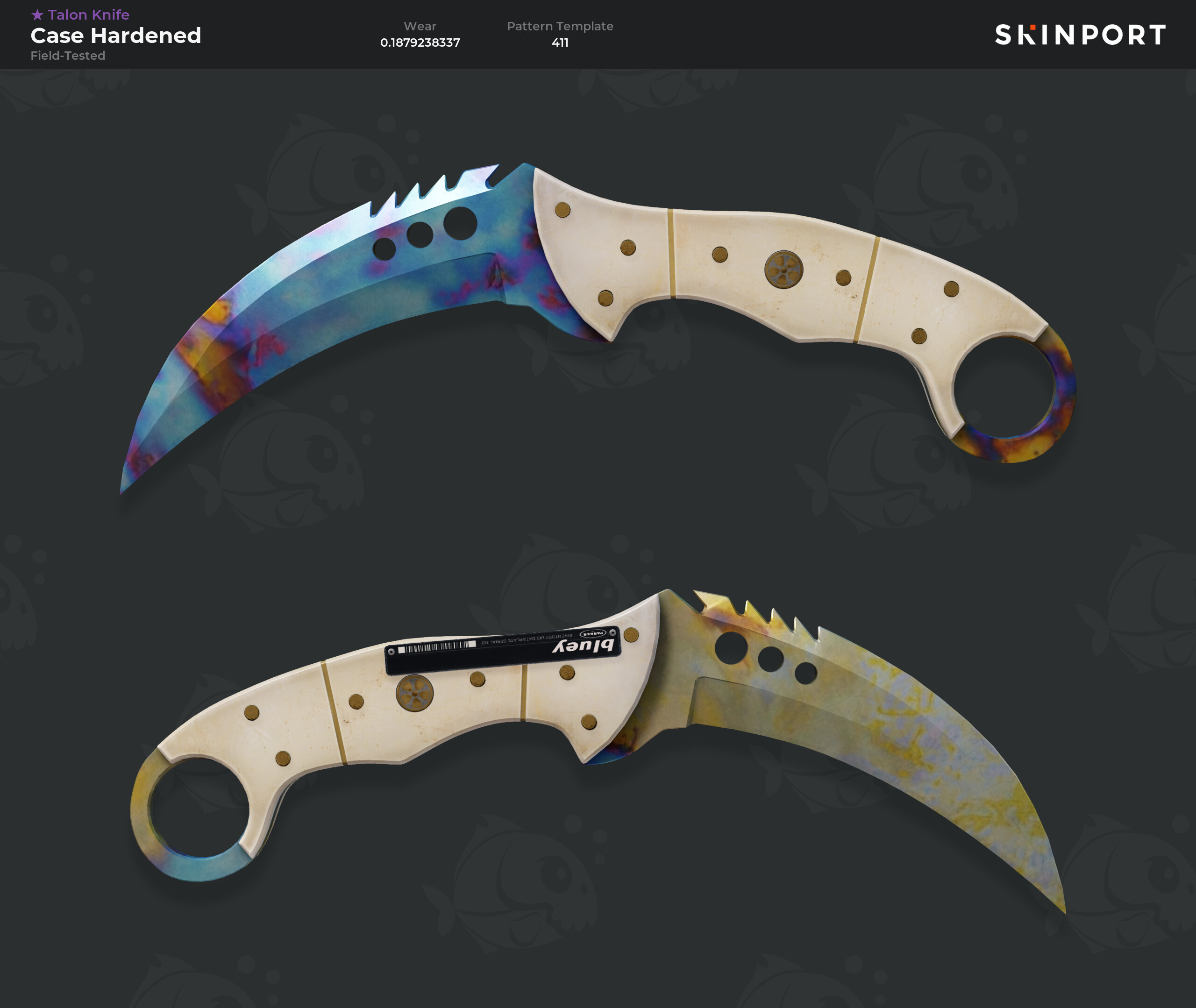 Talon-Messer (★) | Einsatzgehärtet (Einsatzerprobt) - Counter-Strike 2 ...