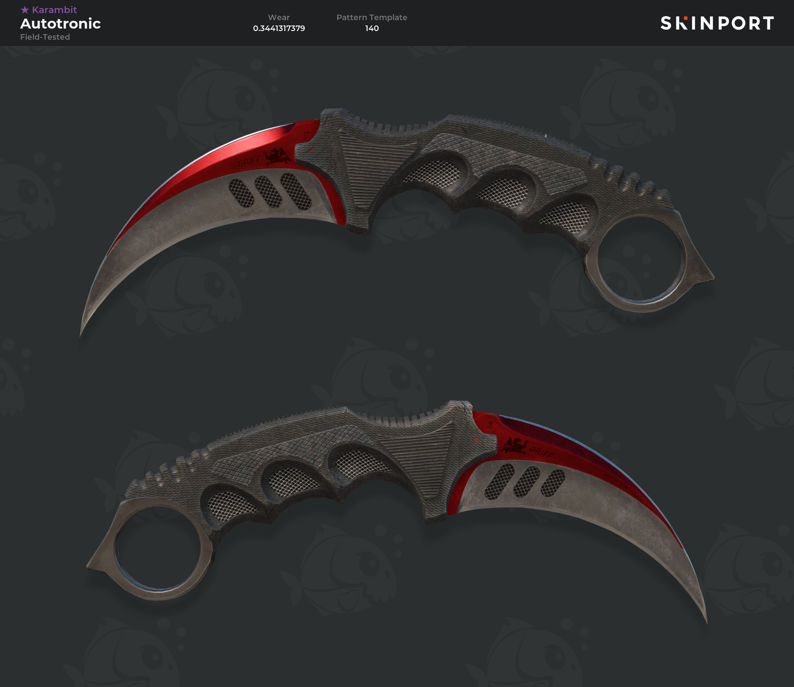 Karambit | Autotronic (Field-Tested) - Counter-Strike 2 - Skinport