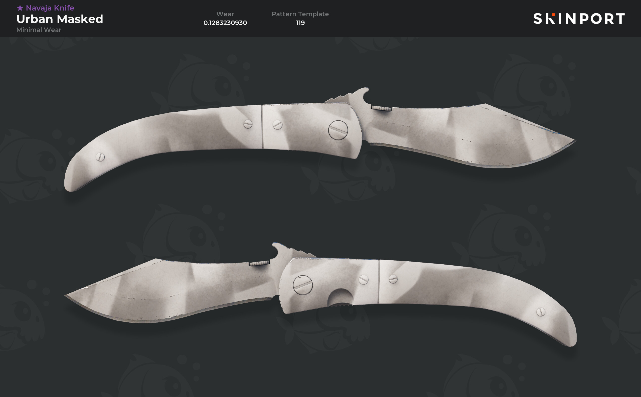 Navaja Knife | Urban Masked (Minimal Wear) - Counter-Strike 2 - Skinport