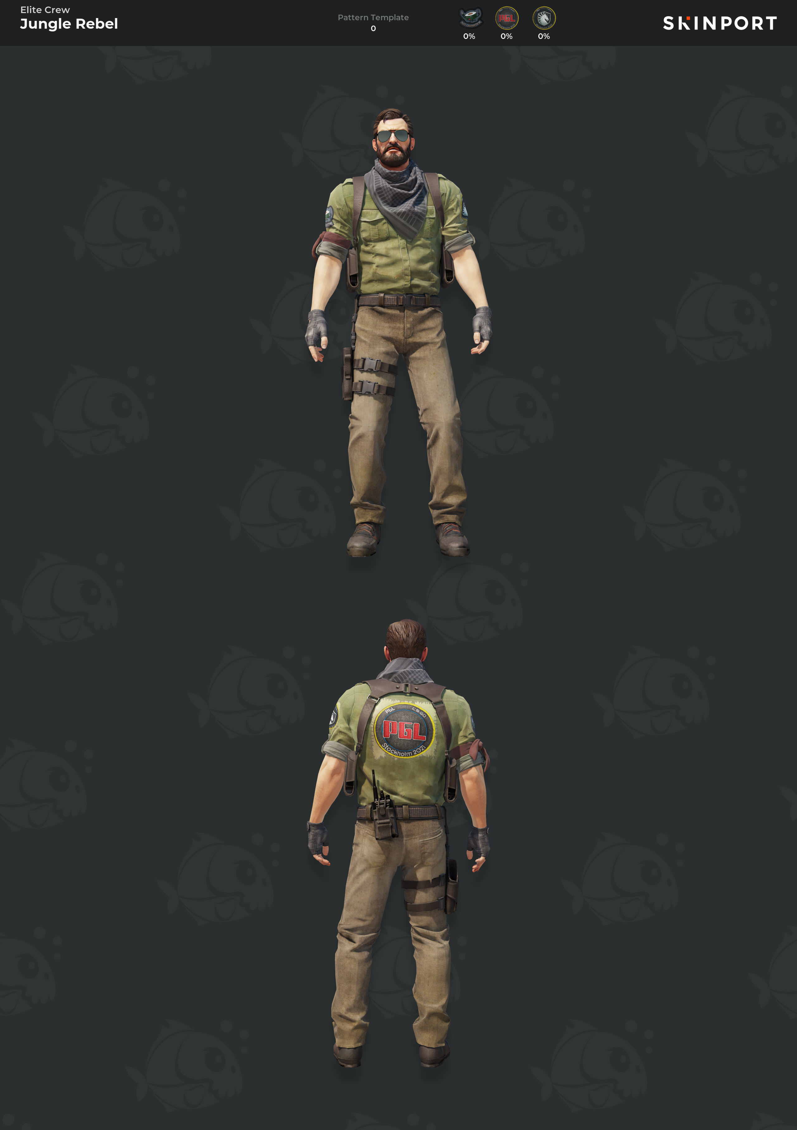 Jungle Rebel | Elite Crew - Counter-Strike 2 - Skinport