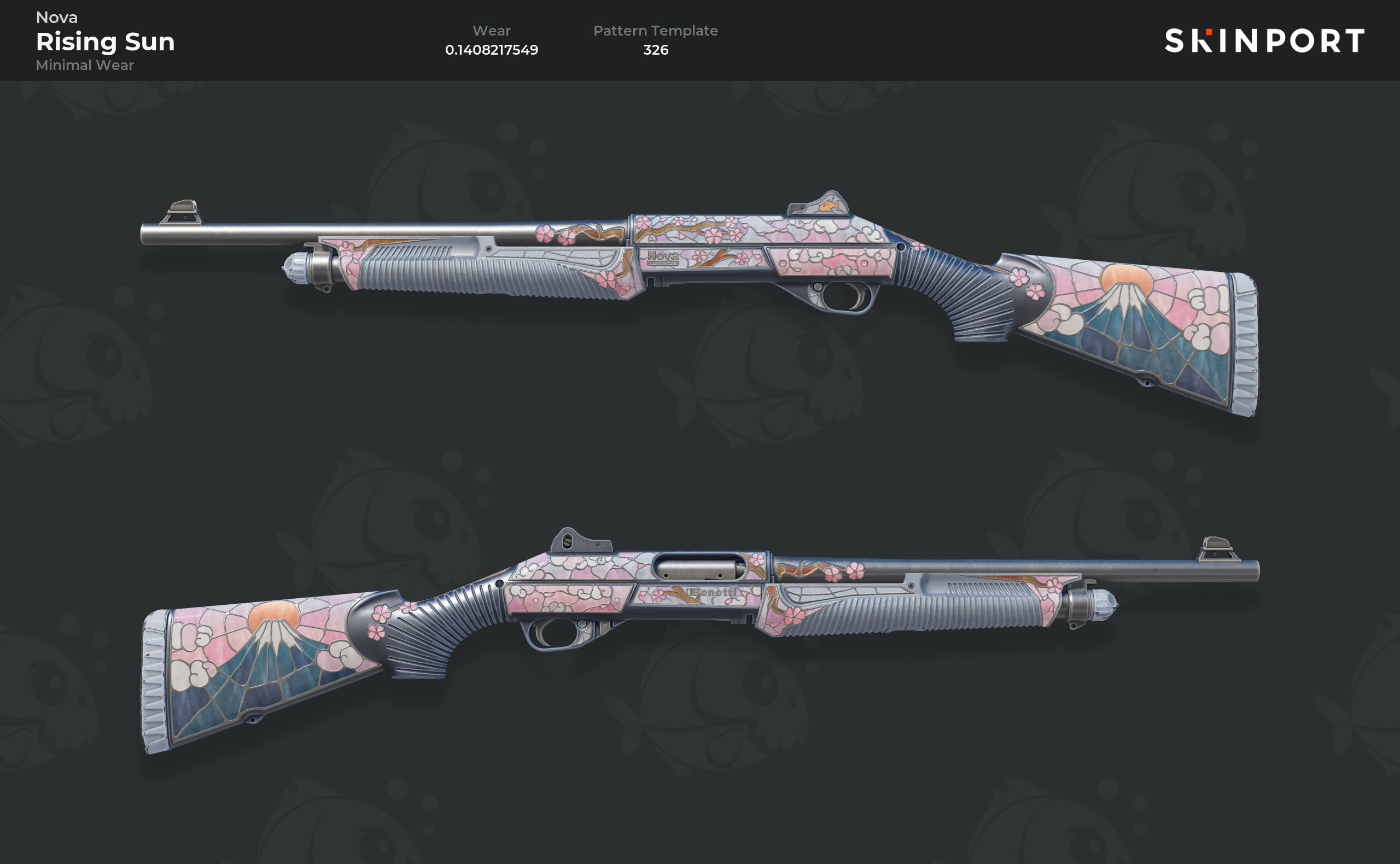 Nova | Rising Sun (Minimal Wear) - Counter-Strike 2 - Skinport