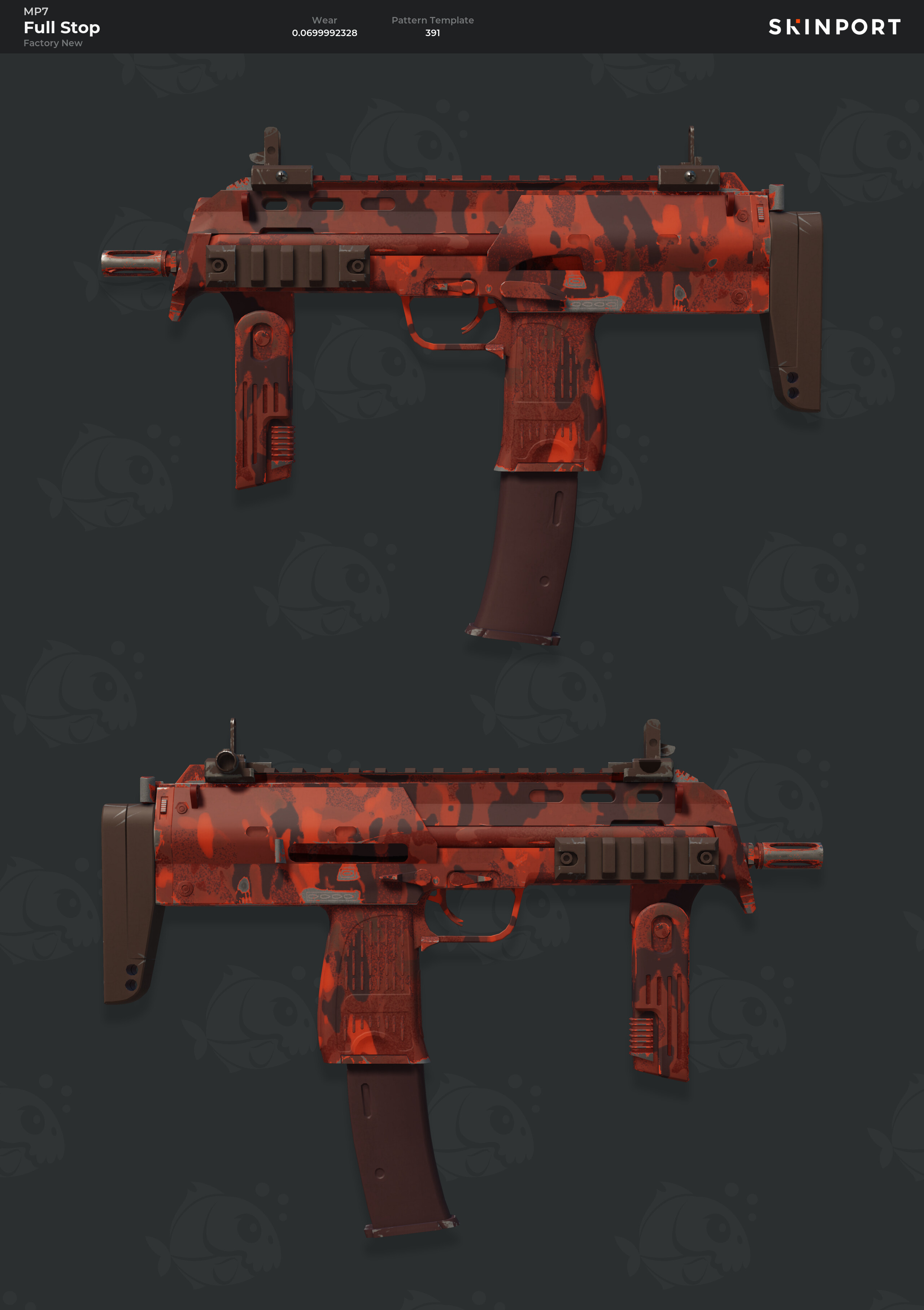 MP7 | Full Stop (Factory New) - Counter-Strike 2 - Skinport