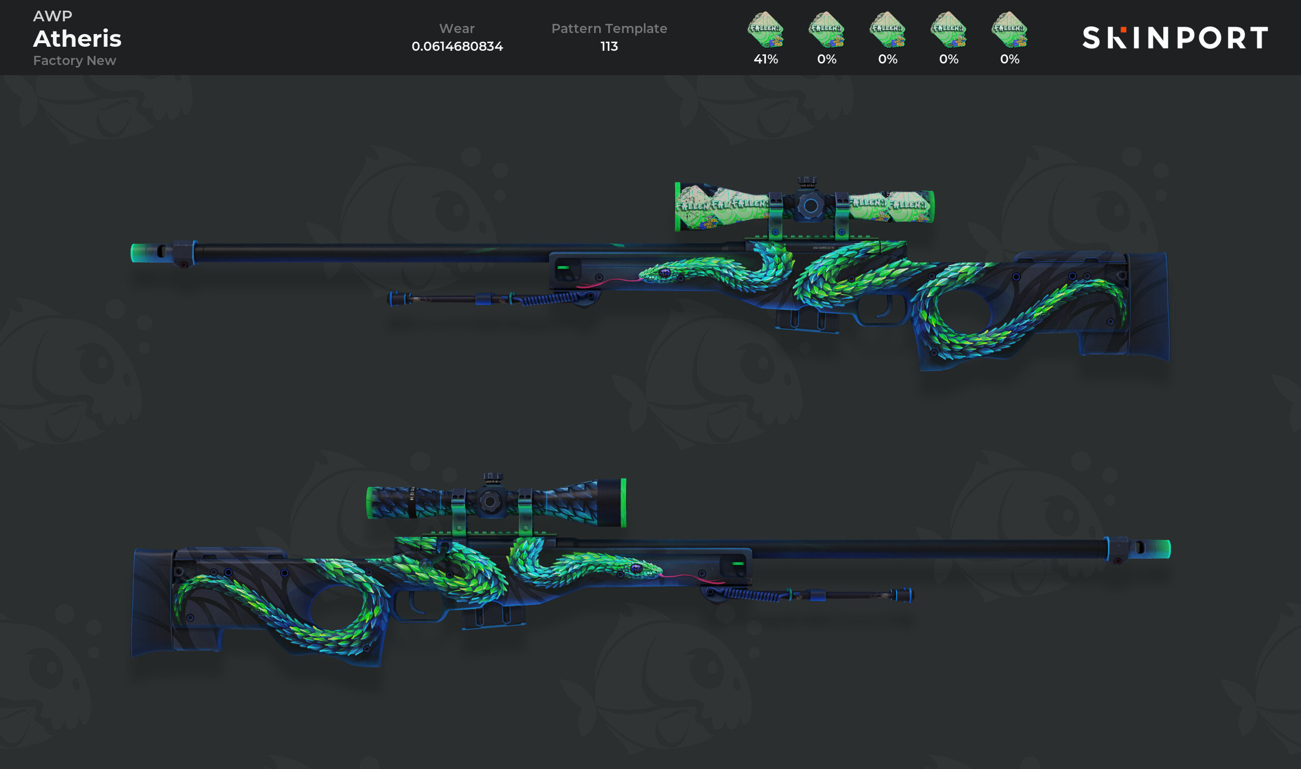 AWP | Atheris (Factory New) - Counter-Strike 2 - Skinport