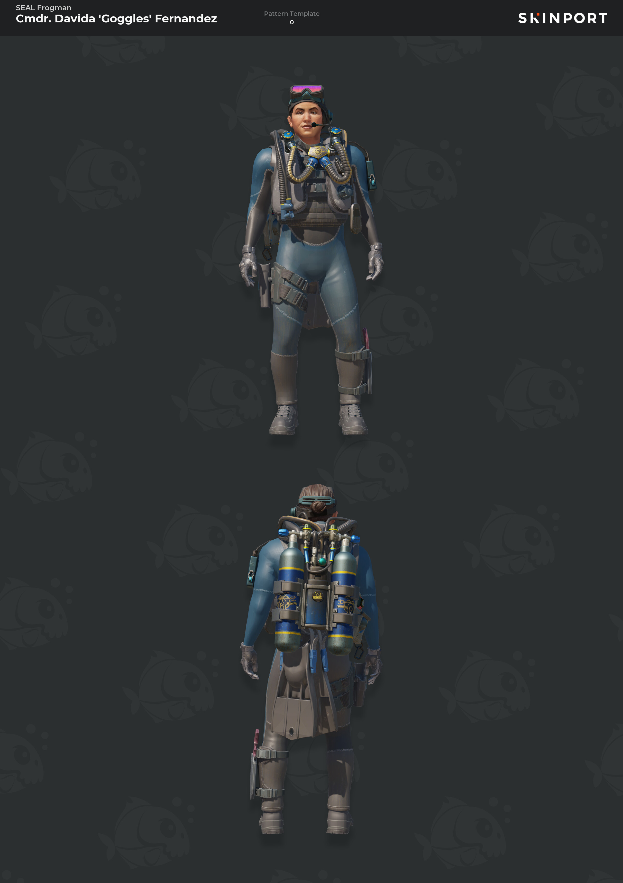 Cmdr. Davida 'Goggles' Fernandez | SEAL Frogman - Counter-Strike 2 ...