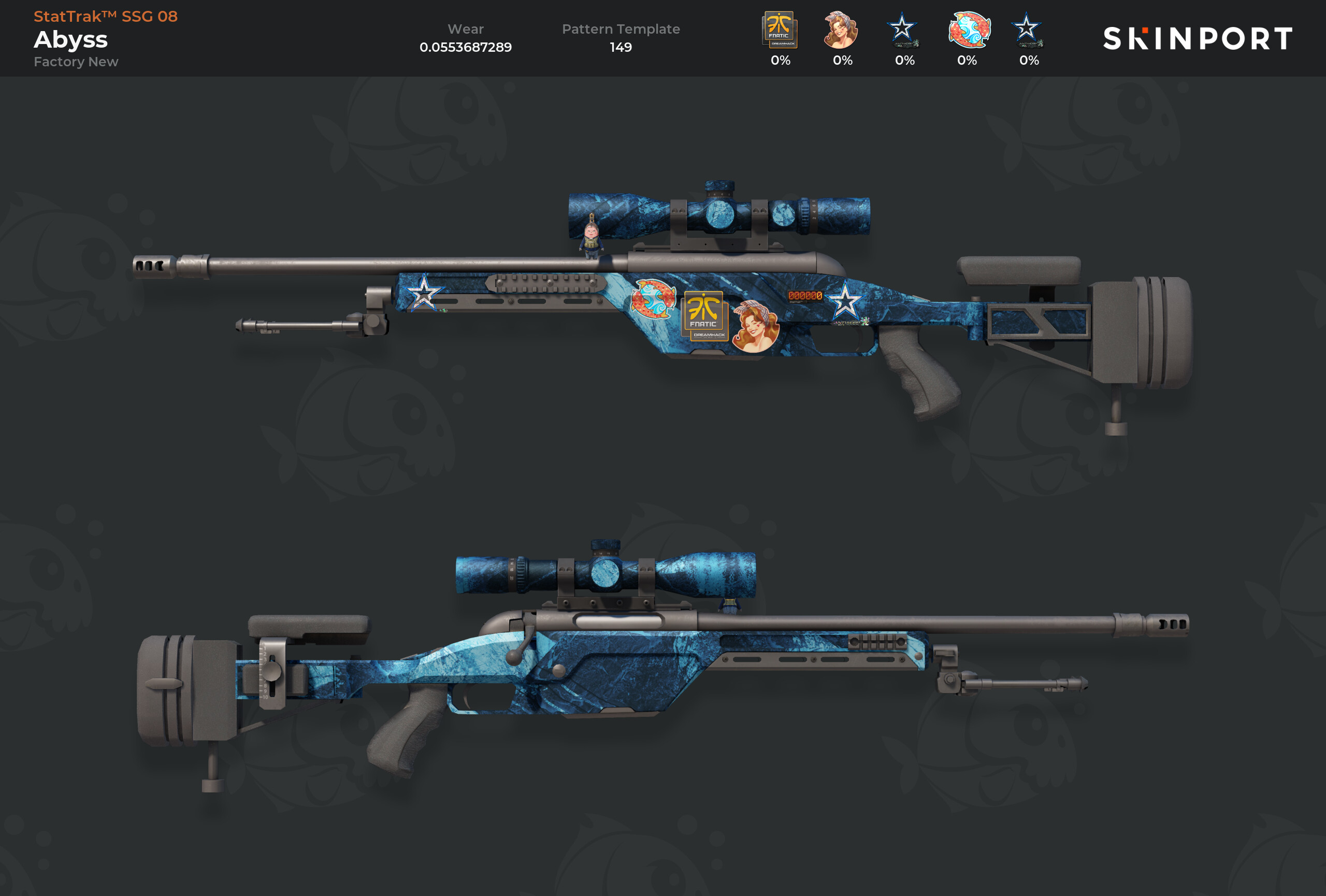 StatTrak™ SSG 08 | Syvyys (Suoraan tehtaalta) - Counter-Strike 2 - Skinport