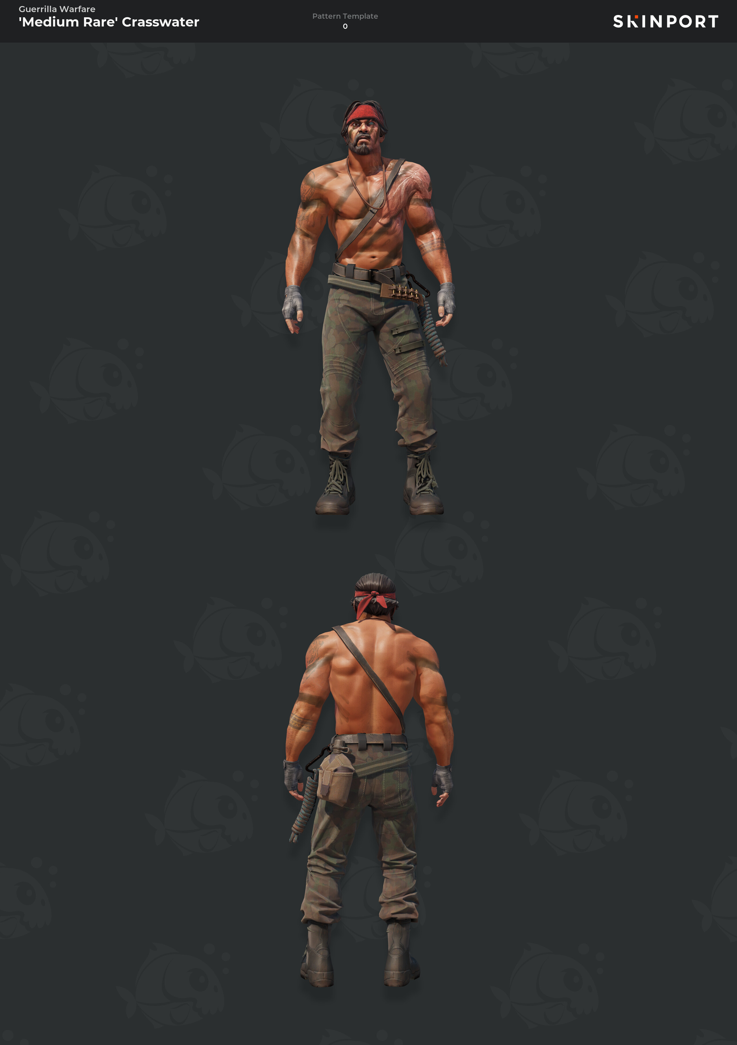 'Medium Rare' Crasswater | Guerrilla Warfare - Counter-Strike 2 - Skinport