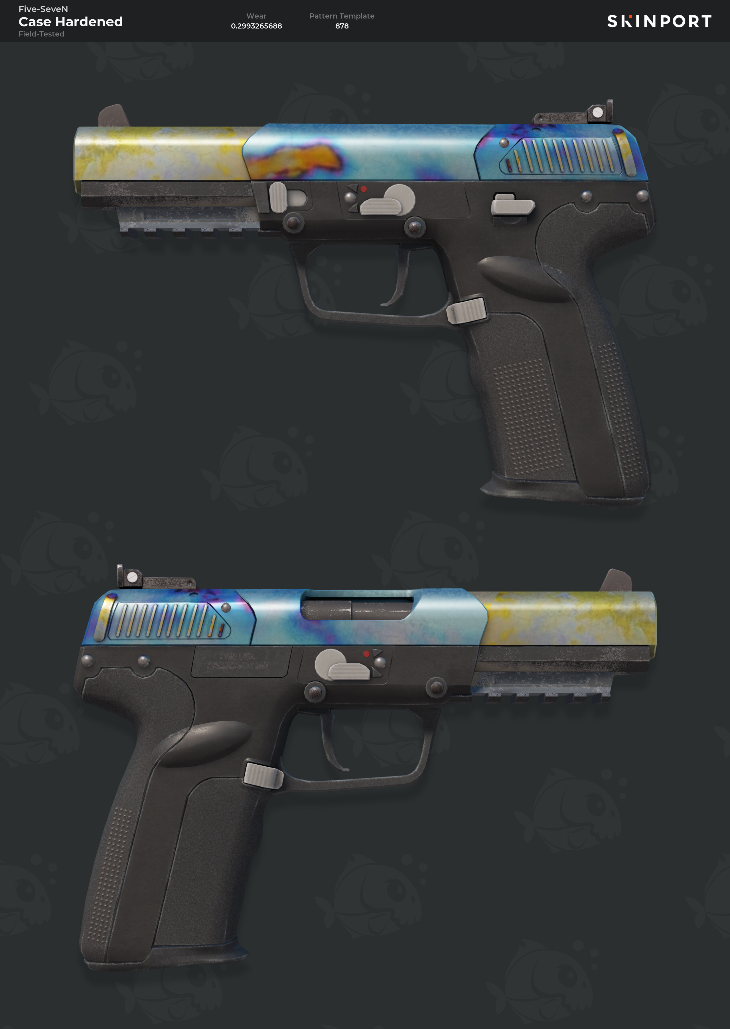 Five-SeveN | Case Hardened (Field-Tested) - Counter-Strike 2 - Skinport