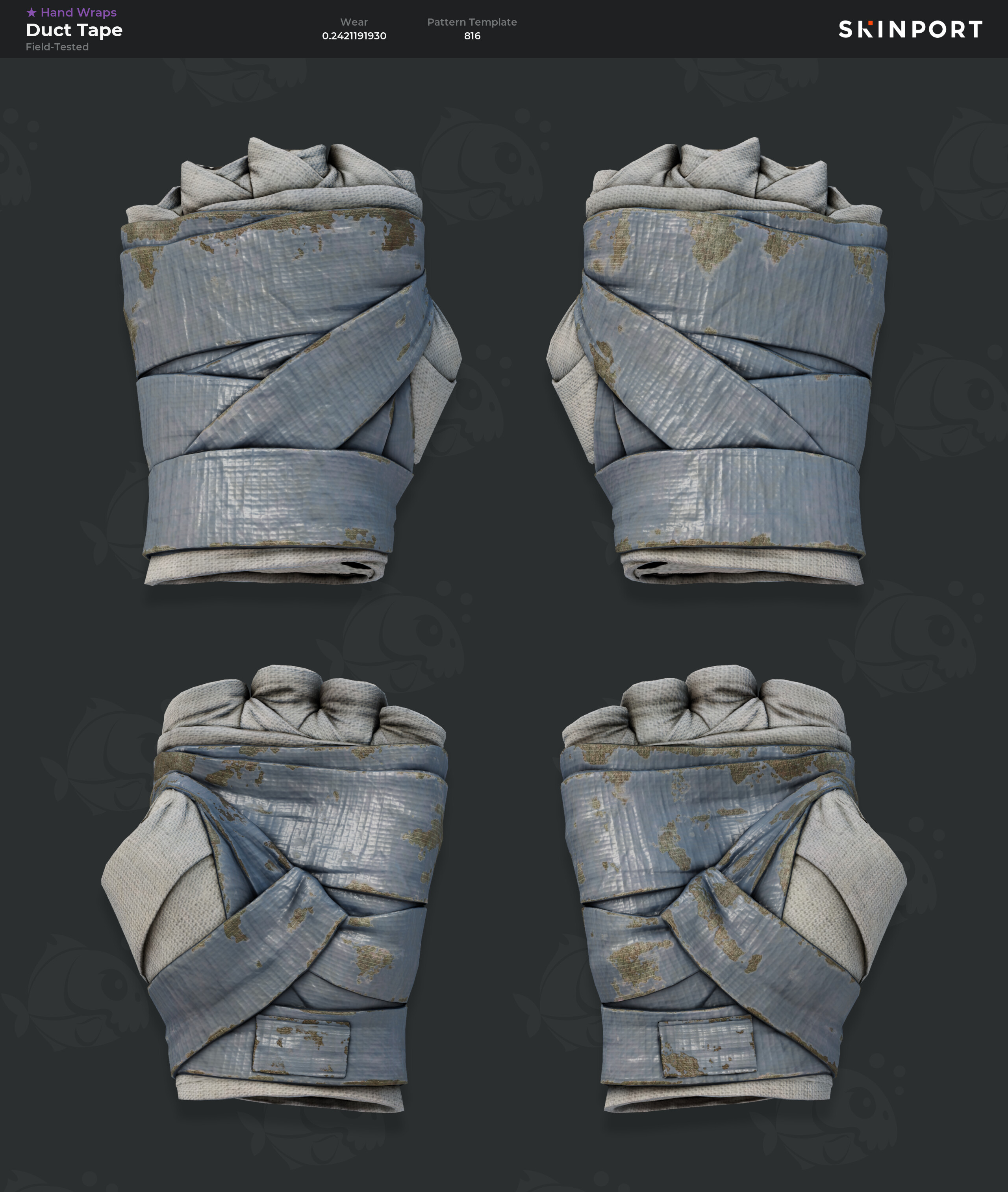 Håndbind (★) | Duct Tape (Afprøvet i marken) - Counter-Strike 2 - Skinport