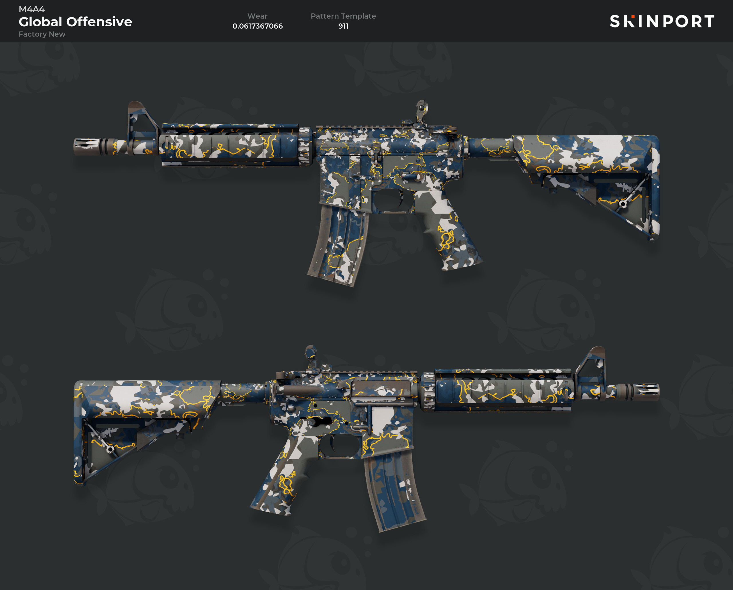 M4A4 | Global Offensive (Factory New) - Counter-Strike 2 - Skinport