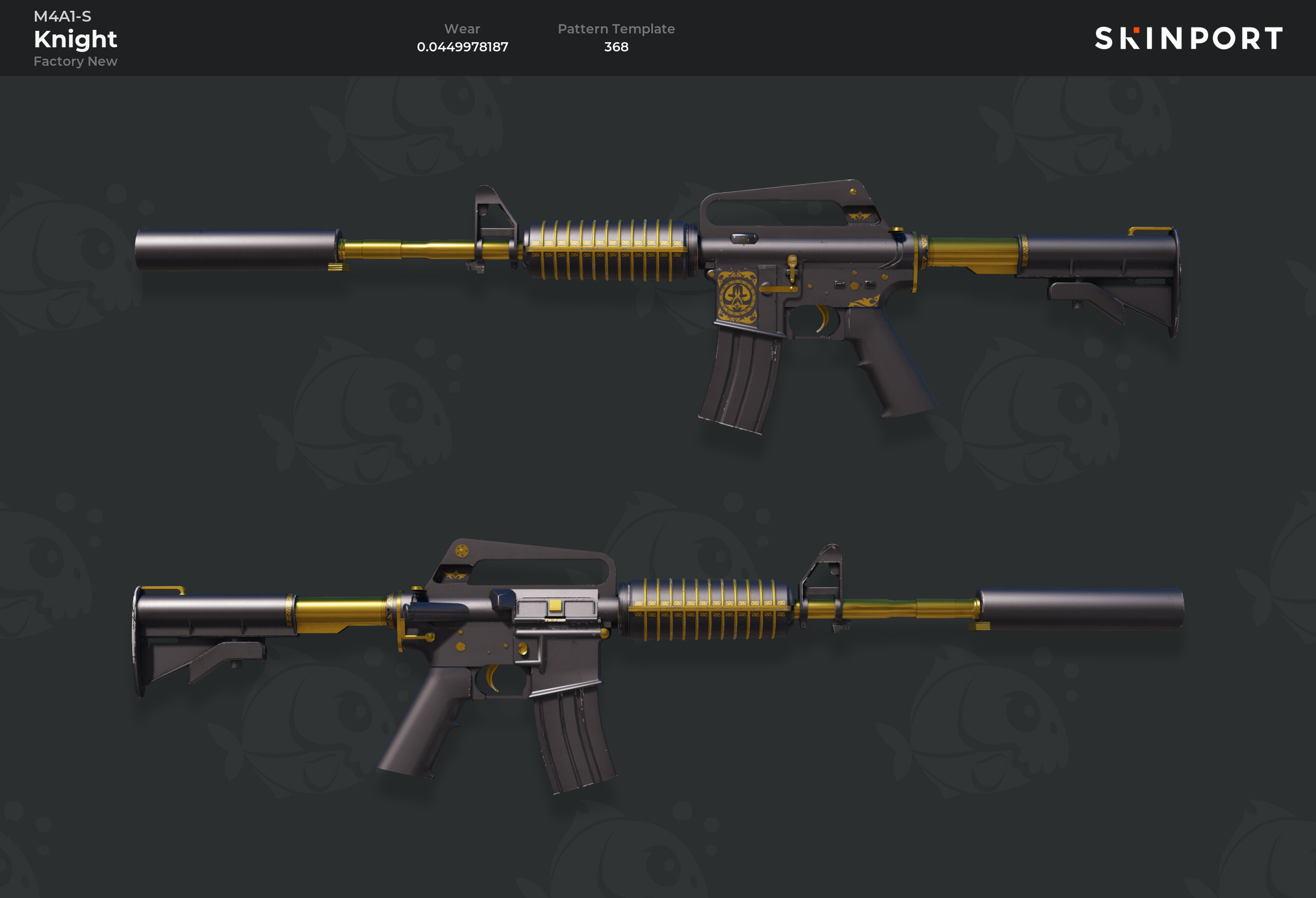 M4A1-S | Knight (Factory New) - Counter-Strike 2 - Skinport