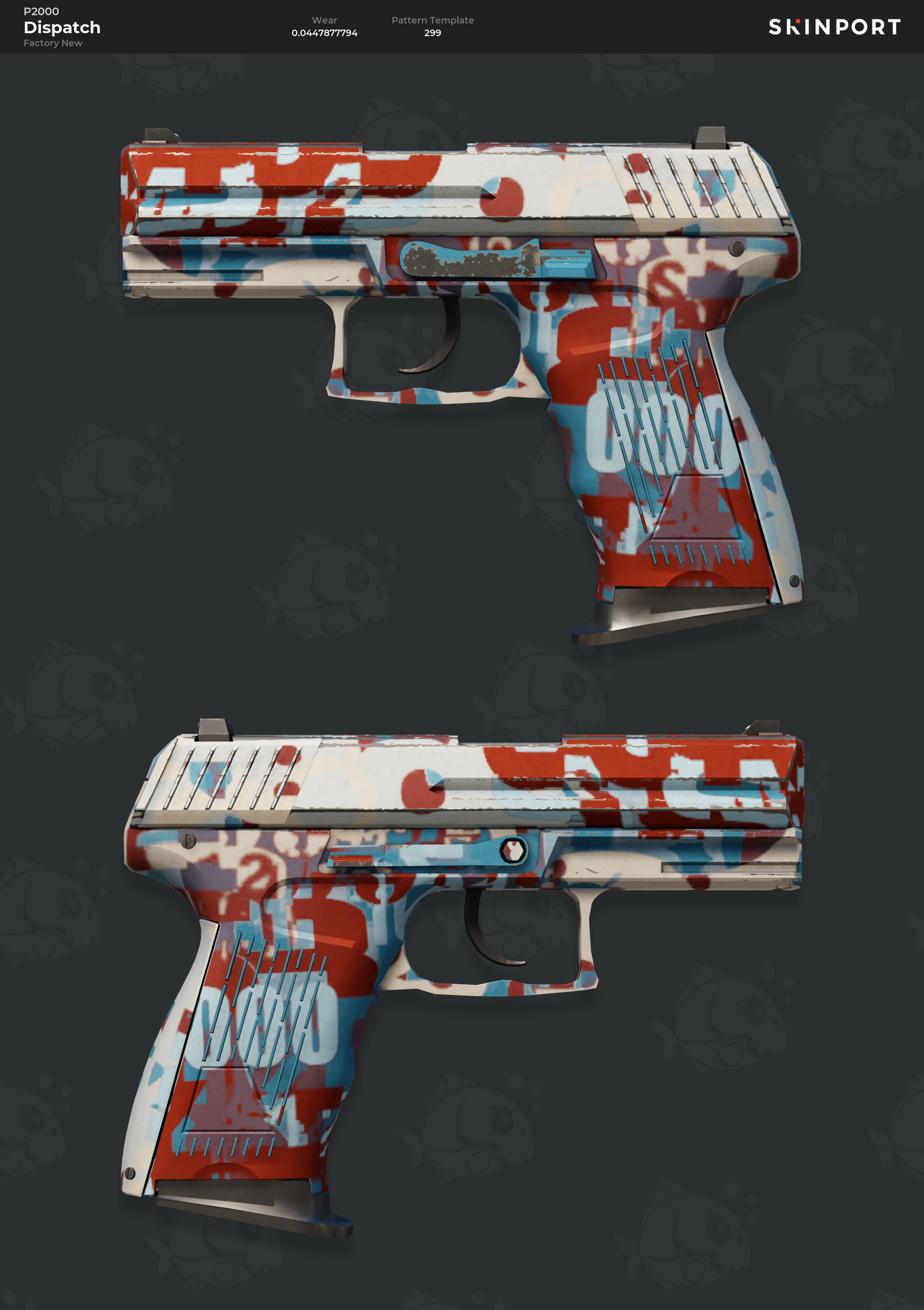 P2000 | Dispatch (Factory New) - Counter-Strike 2 - Skinport