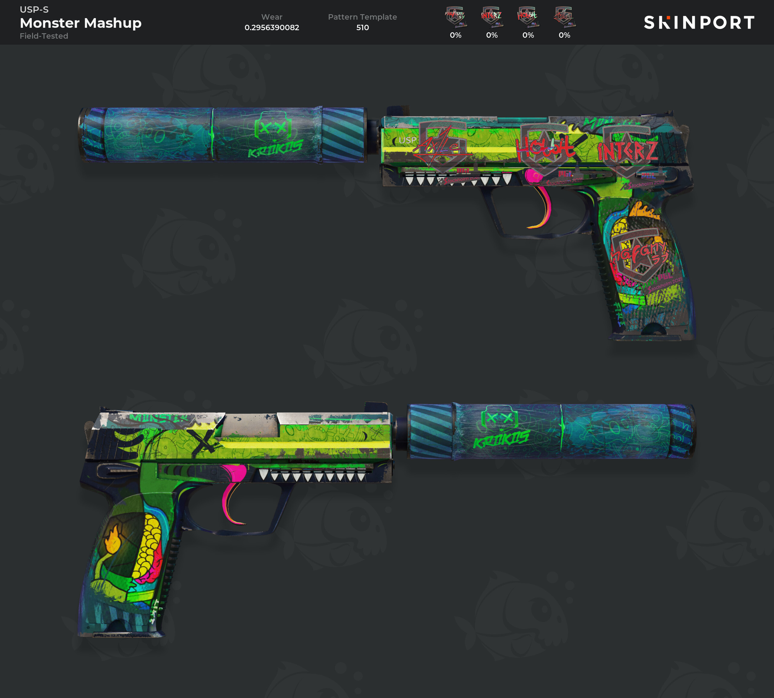 USP-S | Monster Mashup (Field-Tested) - Counter-Strike 2 - Skinport