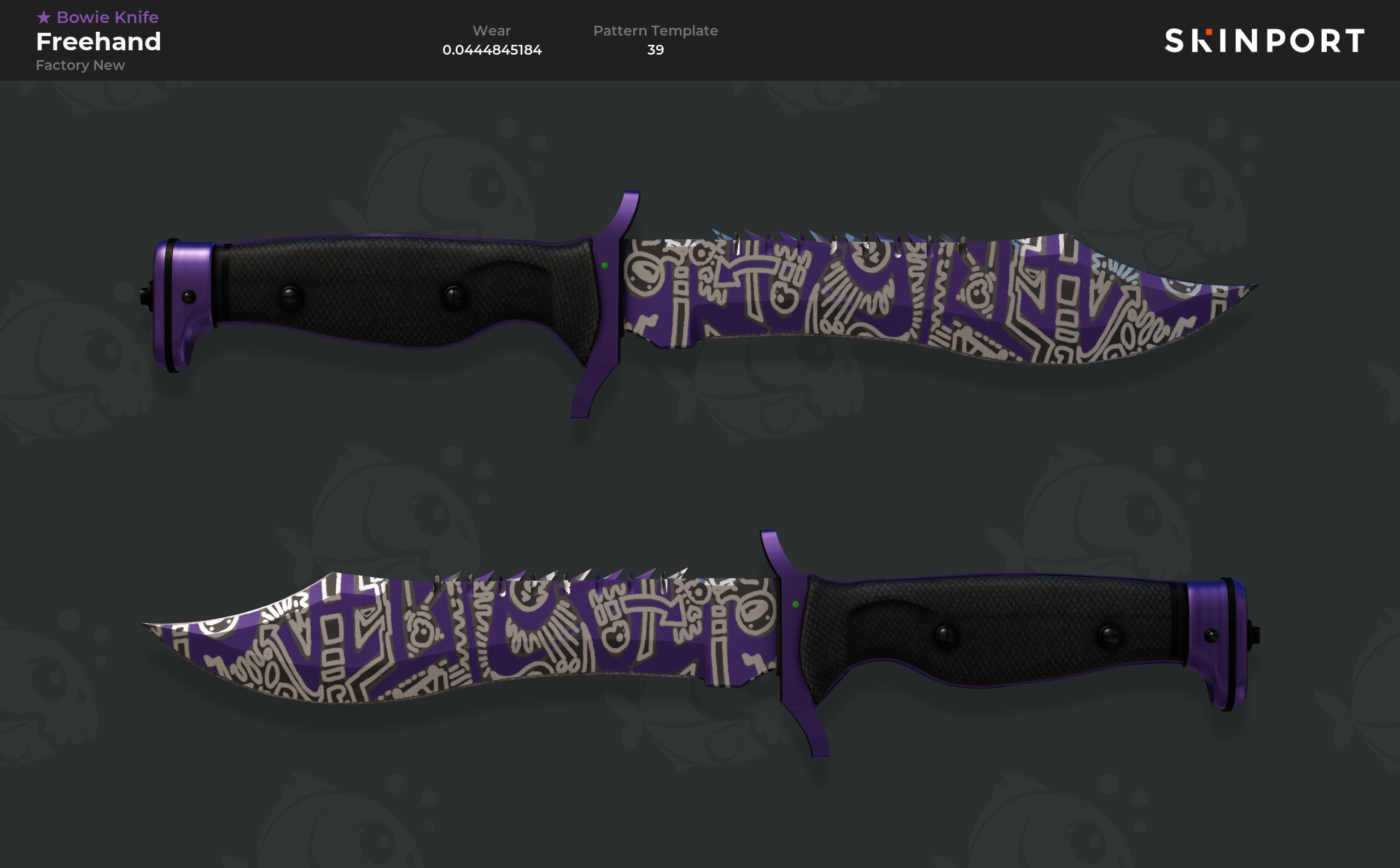 Bowie Knife | Freehand (Factory New) - Counter-Strike 2 - Skinport